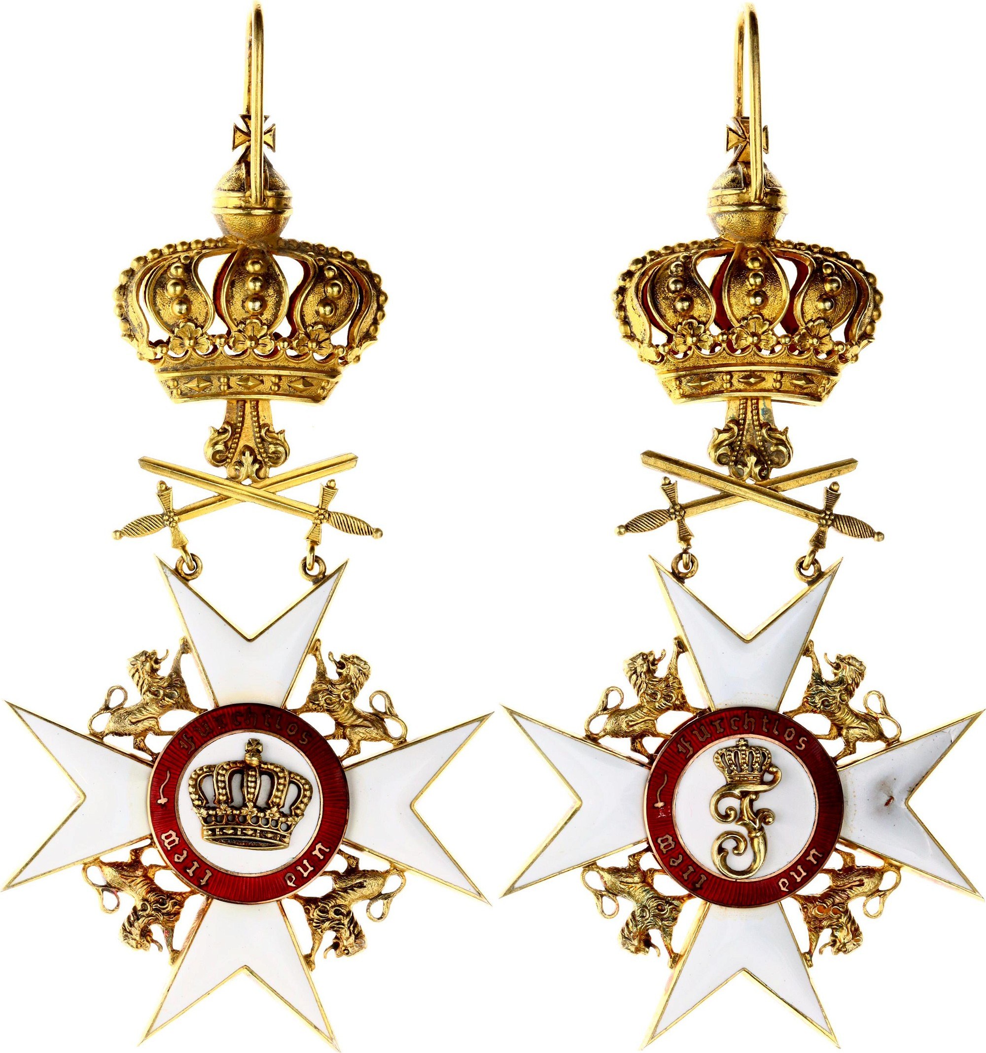 German States Wurttemberg Order of the Crown Commander Cross with ...