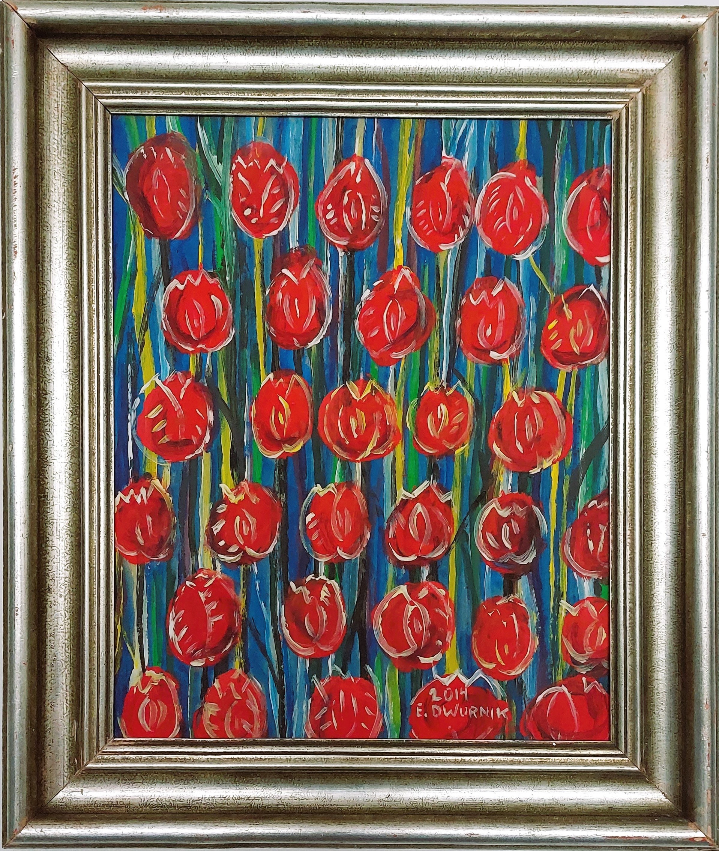 Edward Dwurnik (1943-2018), Tulipany - Aukcja internetowa / Licytacja online - Cena - OneBid