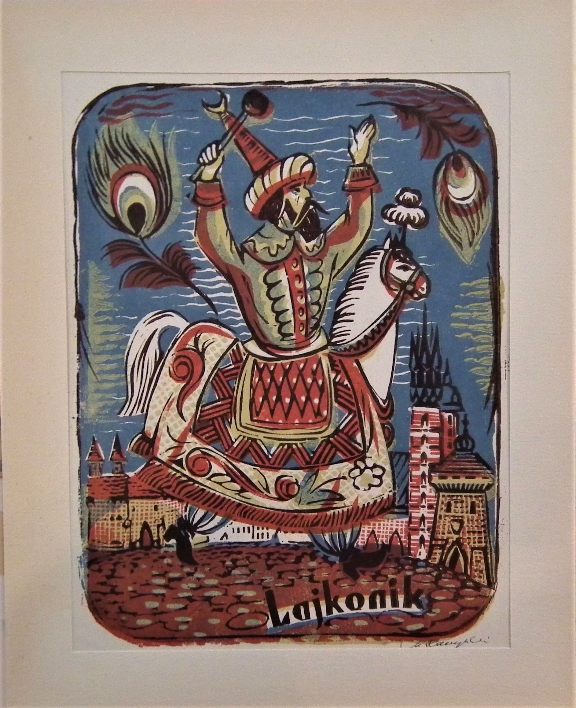 Stanisław Raczyński(1903-1982),Lajkonik - Aukcja internetowa ...