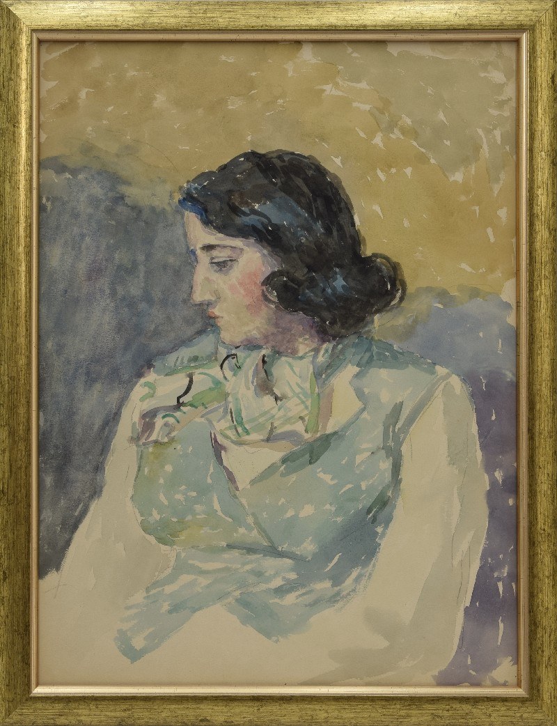 Leonard PĘKALSKI (1896-1944), Portret pani Wandy P. - Aukcja ...