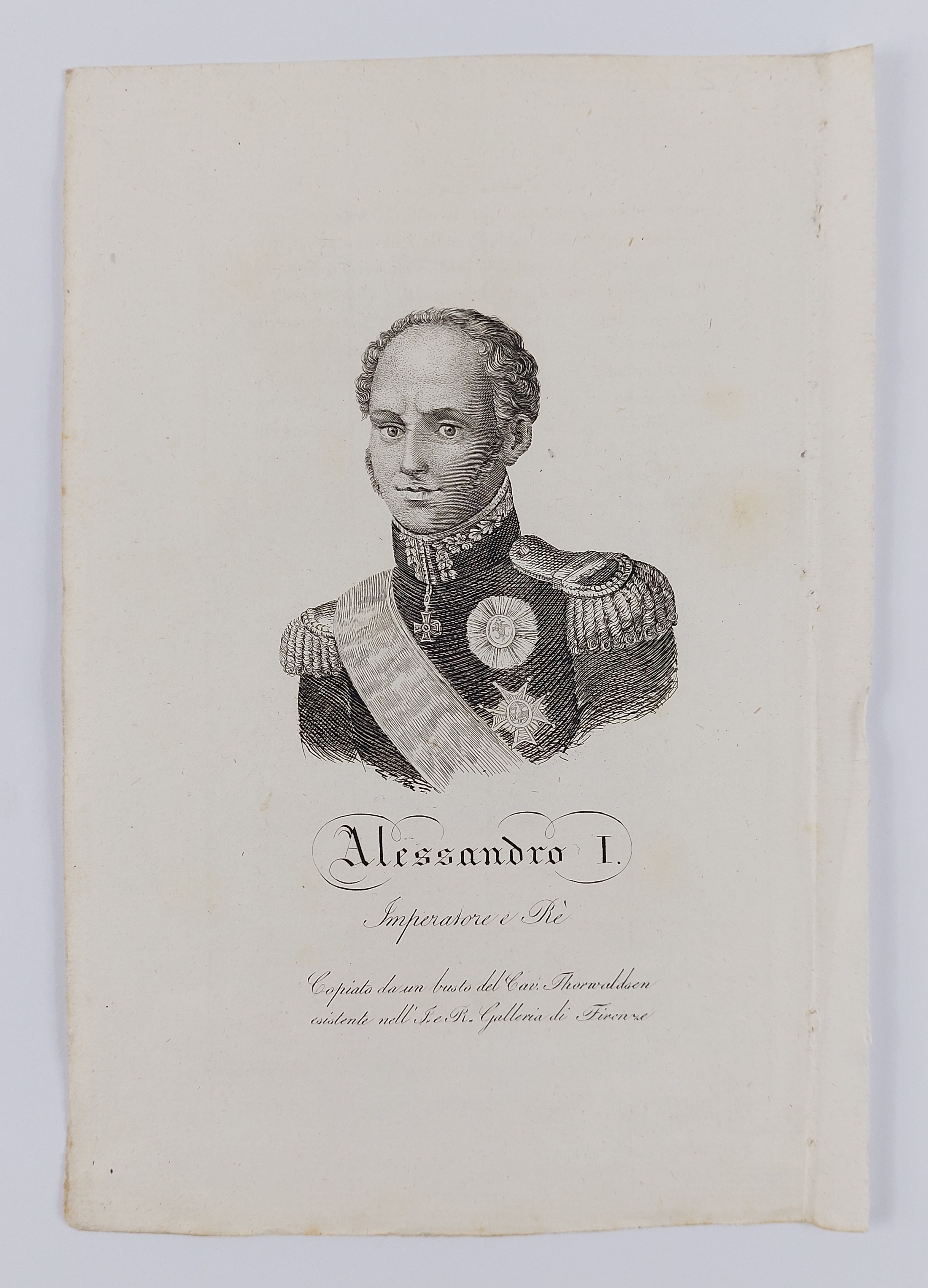 Alessandro I | Car Aleksander I Romanow /rycina 1831/ - Aukcja ...