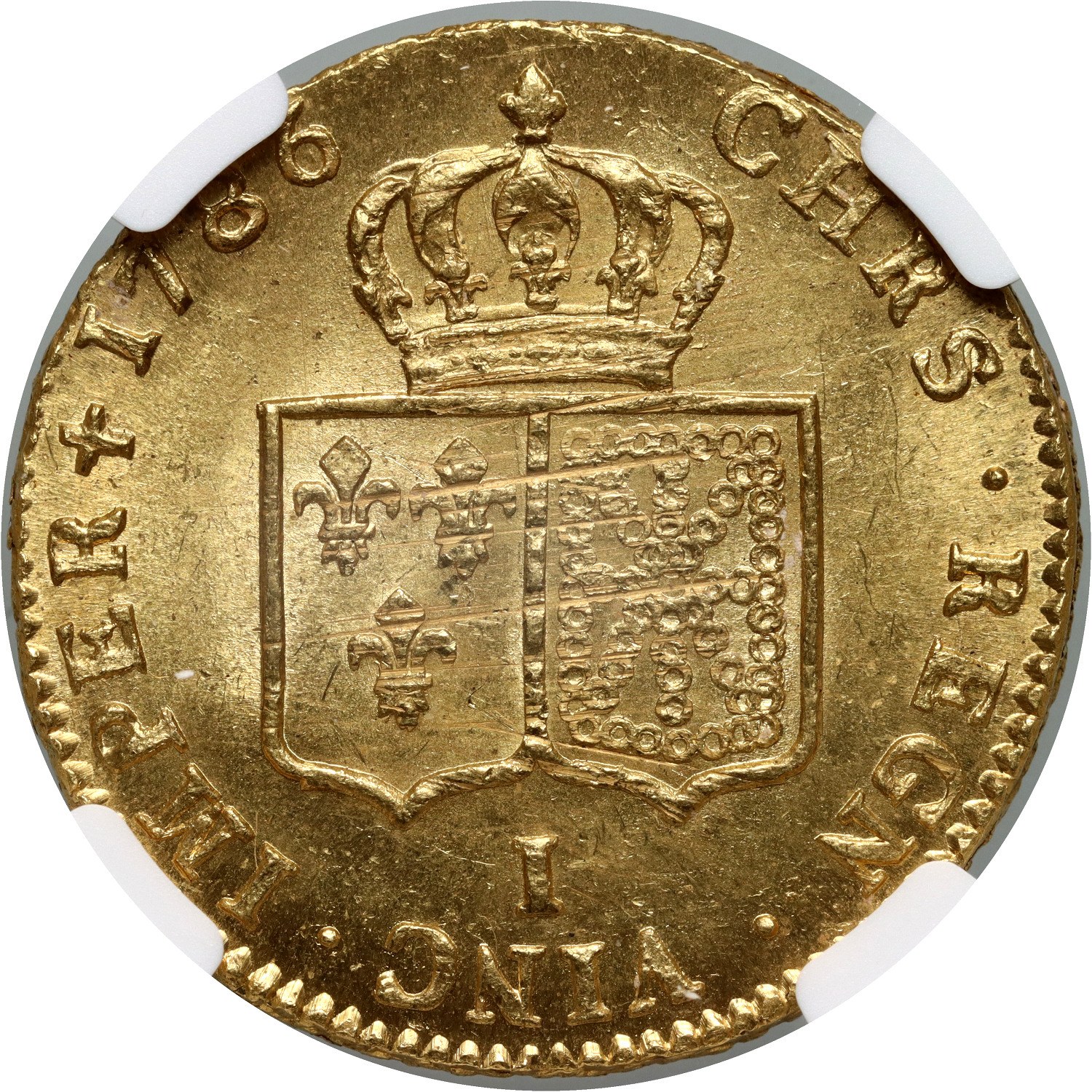 Francja, Ludwik XVI, podwójny Louis d'or 1786 I, Limoges - Aukcja ...