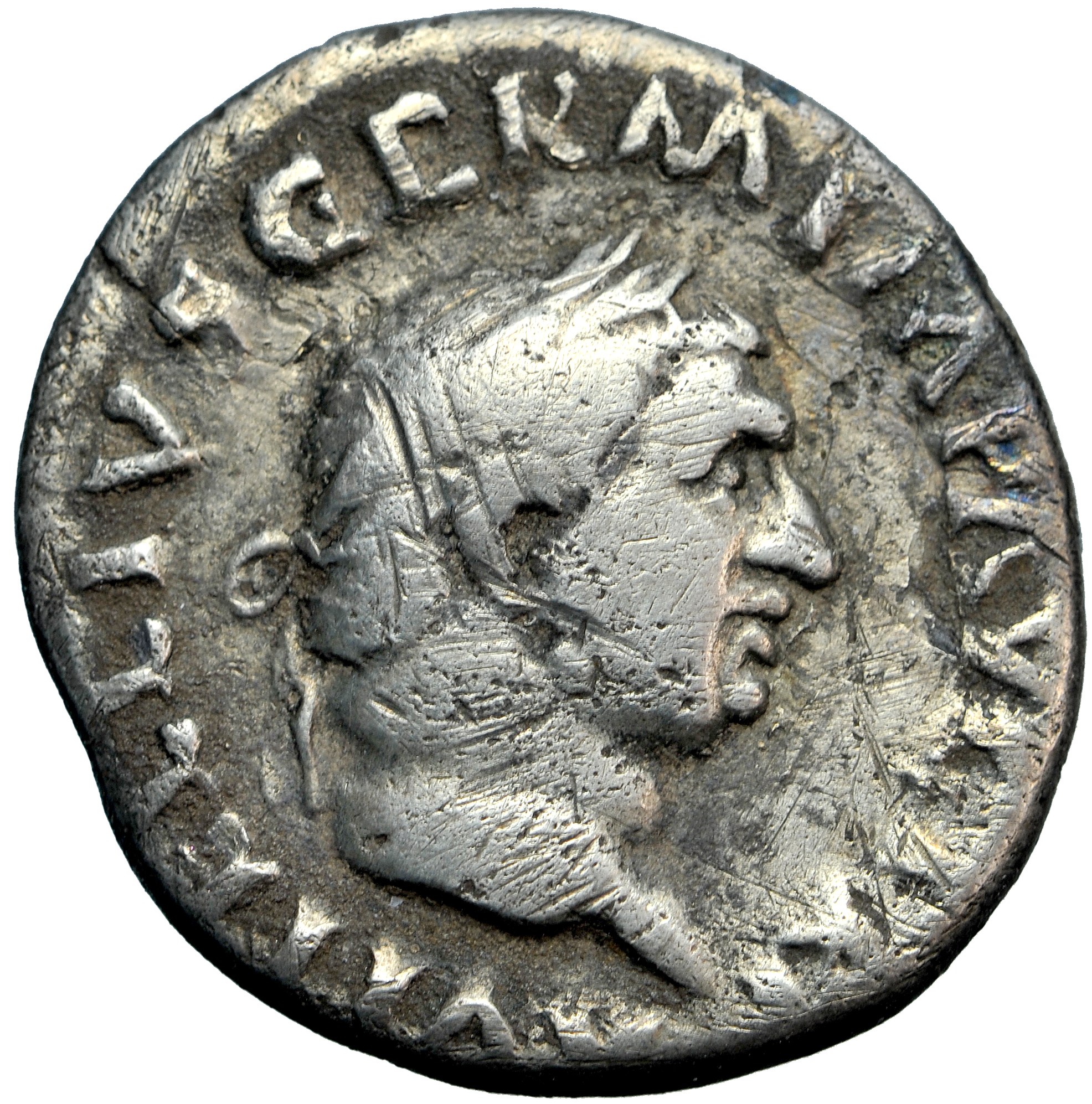 Cesarstwo rzymskie, Witeliusz (69 po Chr.), denar 69 po Chr., Rzym ...