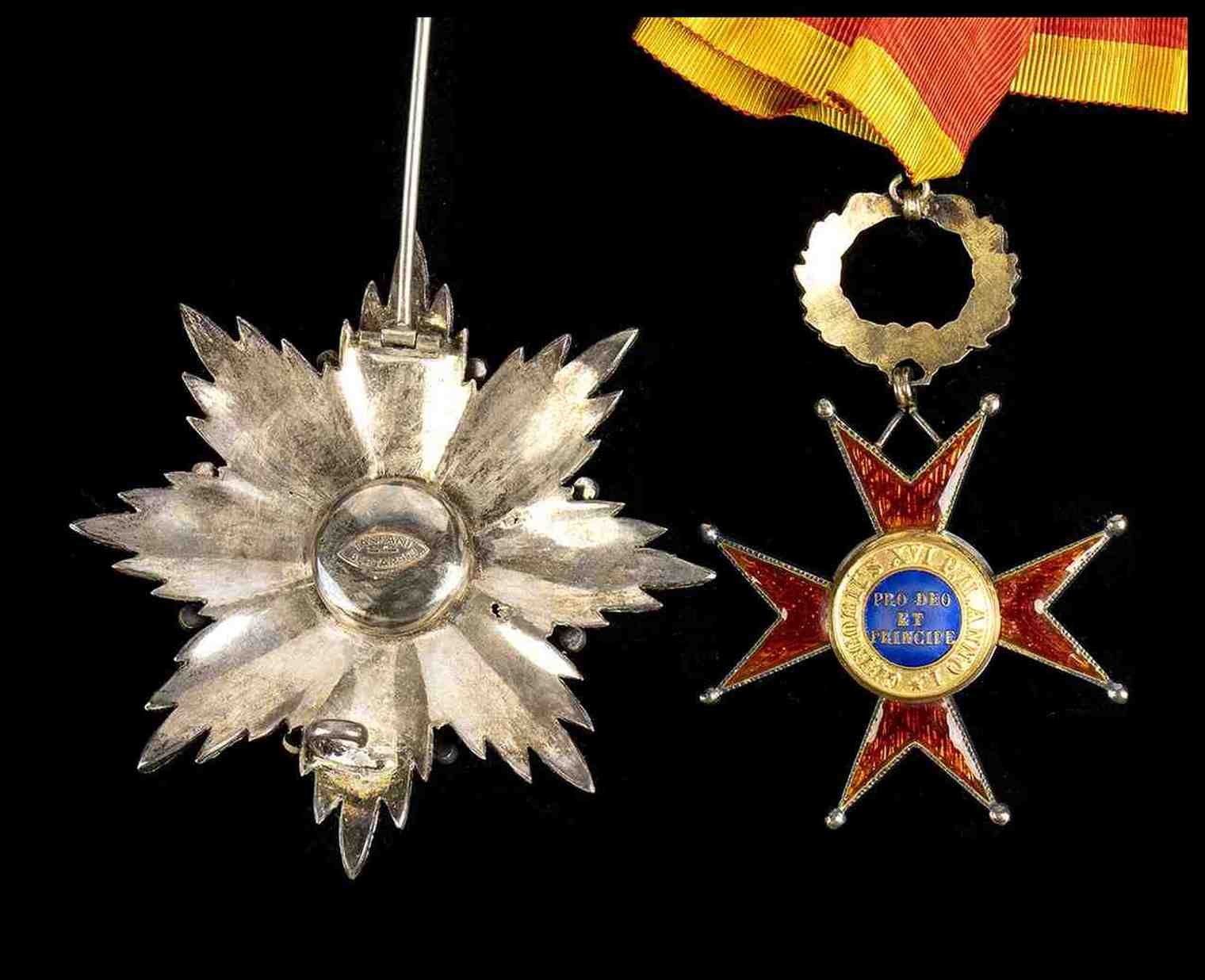 VATICAN Order of St. Gregory, insignia of grand officer - Aukcja ...
