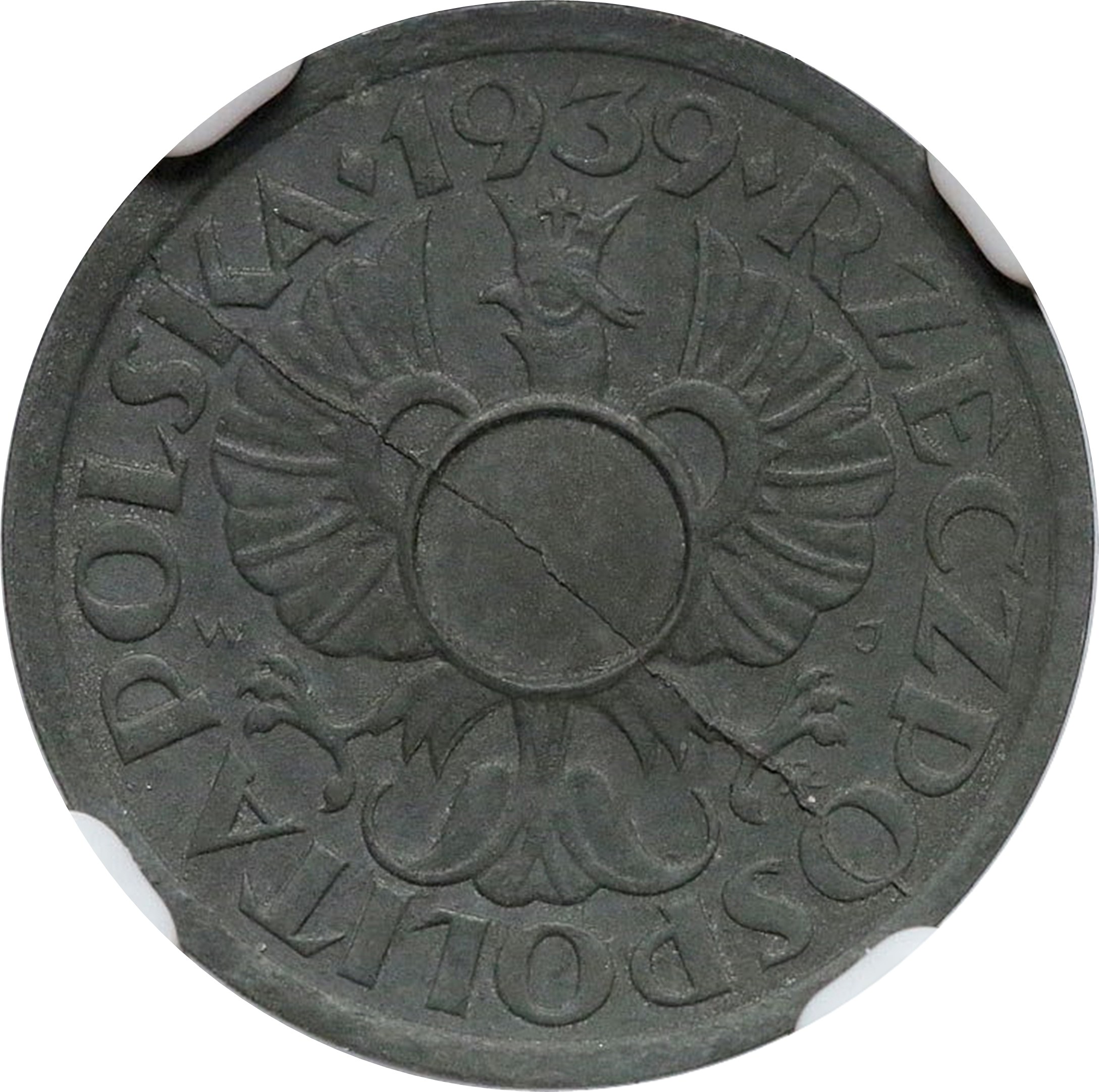 5 groszy 1939 BEZ otworu ORYGINAŁ - Aukcja internetowa / Licytacja ...