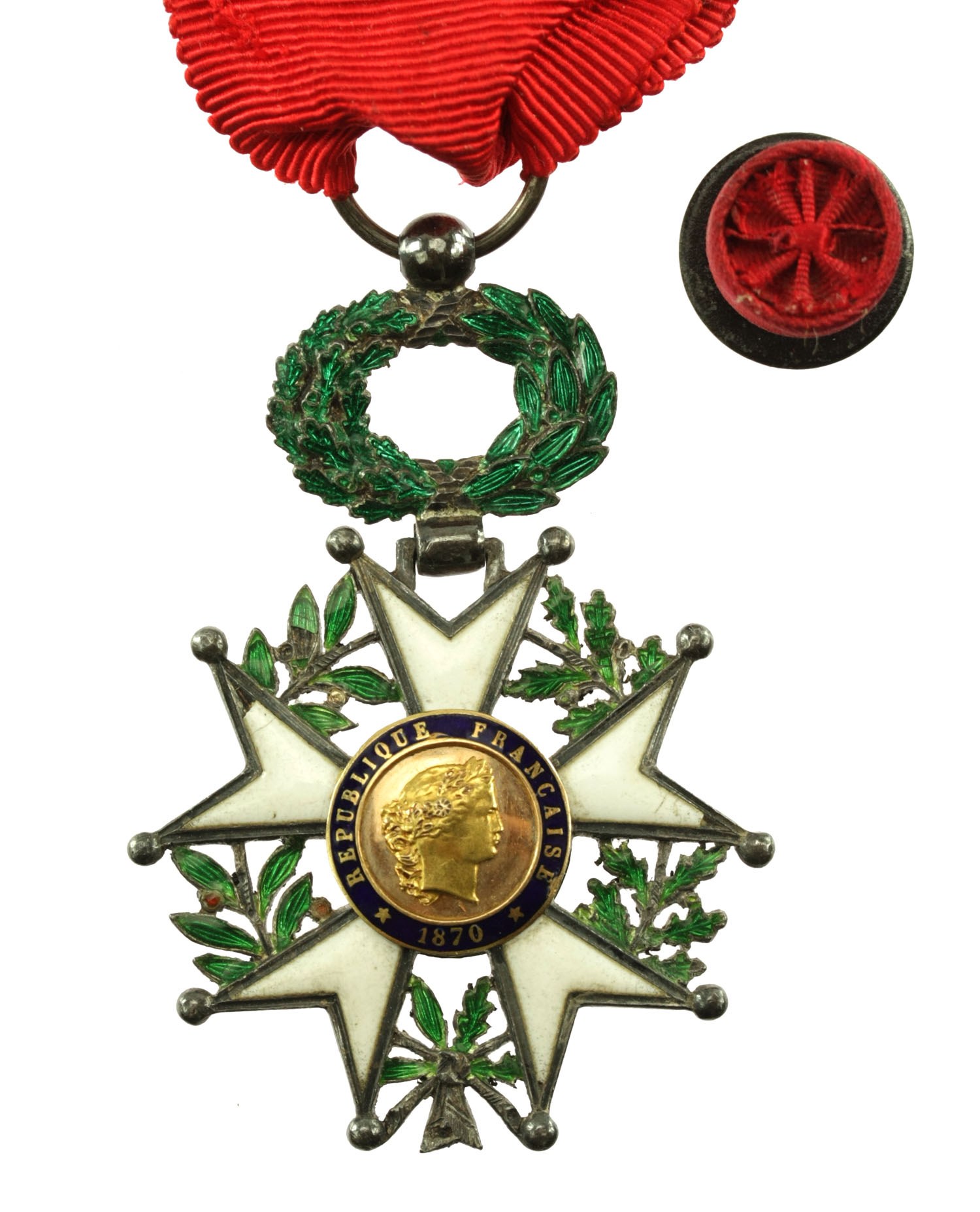 Francja, Krzyż oficerski Orderu Narodowego Legii Honorowej wraz z ...