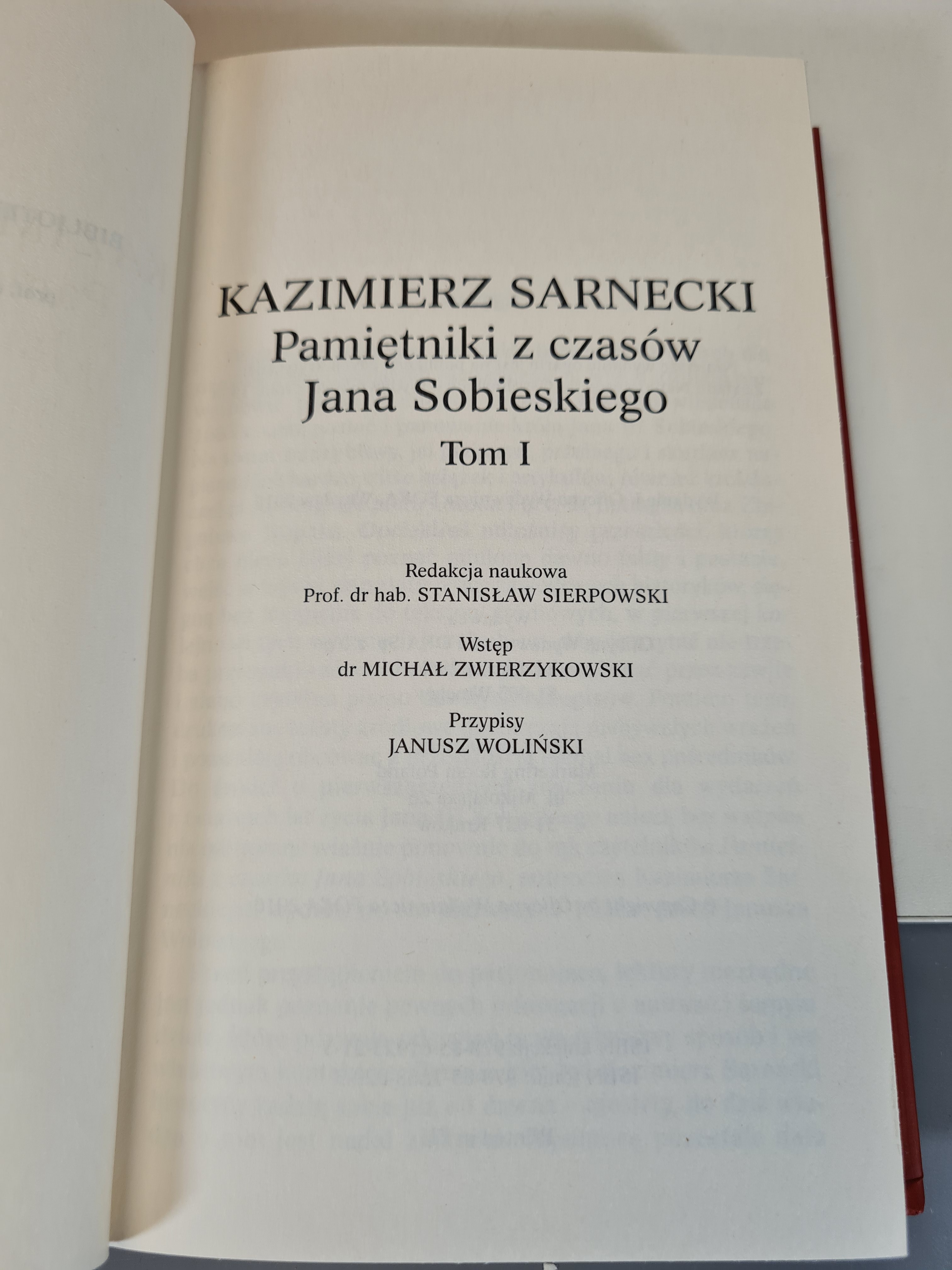 SARNECKI Kazimierz - PAMIETNIKI Z CZASÓW JANA SOBIESKIEGO T.I-II ... SARNECKI Kazimierz - PAMIETNIKI Z CZASÓW JANA SOBIESKIEGO T.I-II ...