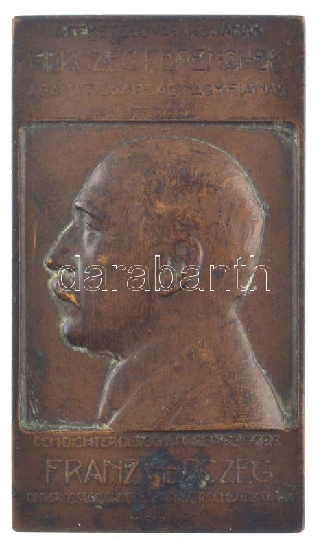 Szentgyörgyi István (1881-1939) 1920. "A fekete lovas írójának, Herczeg Ferencnek, a bánáti ...