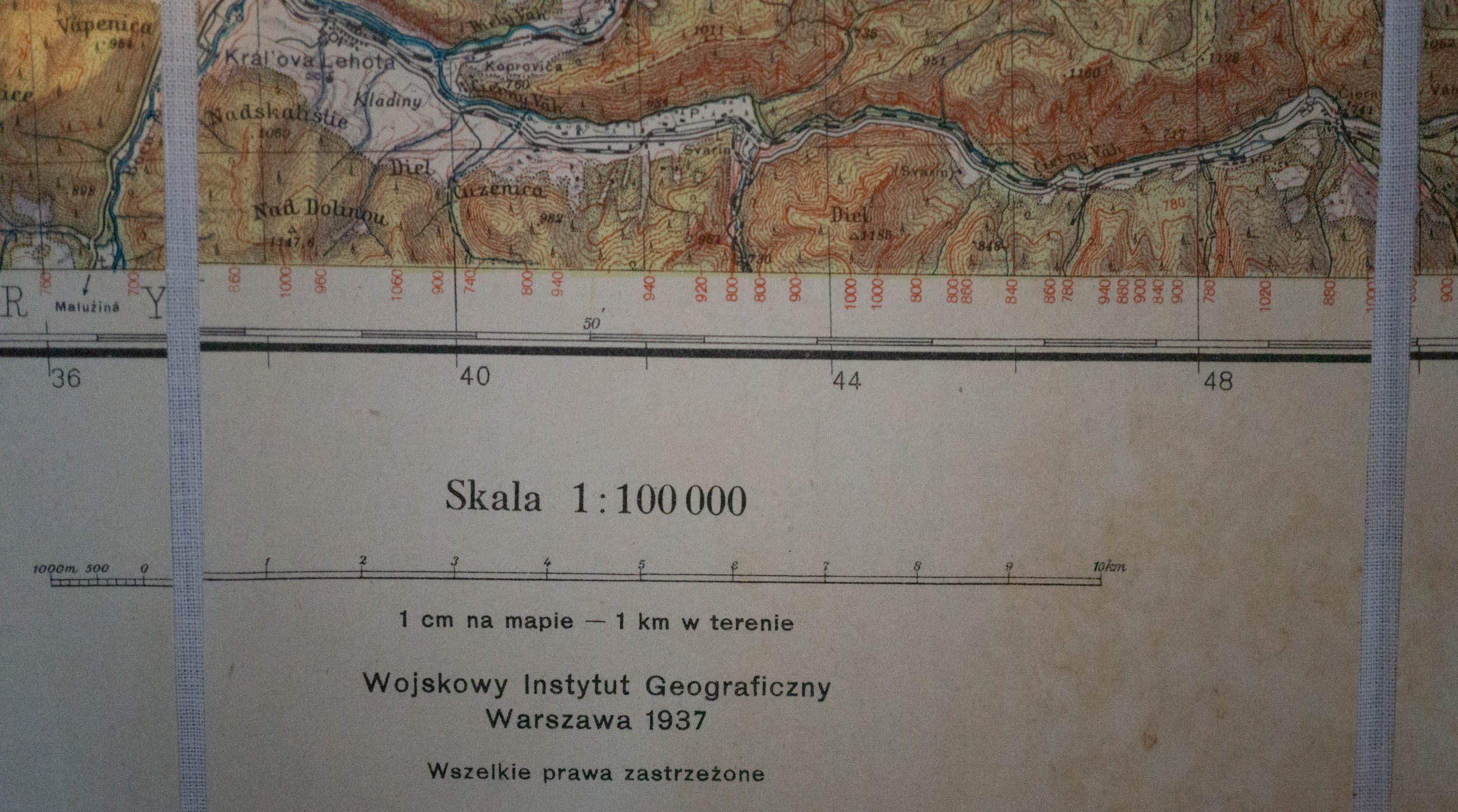 TATRY Arkusz zbiorowy: Chyżne - Zakopane - Tatry Zachodnie i Wysokie ...