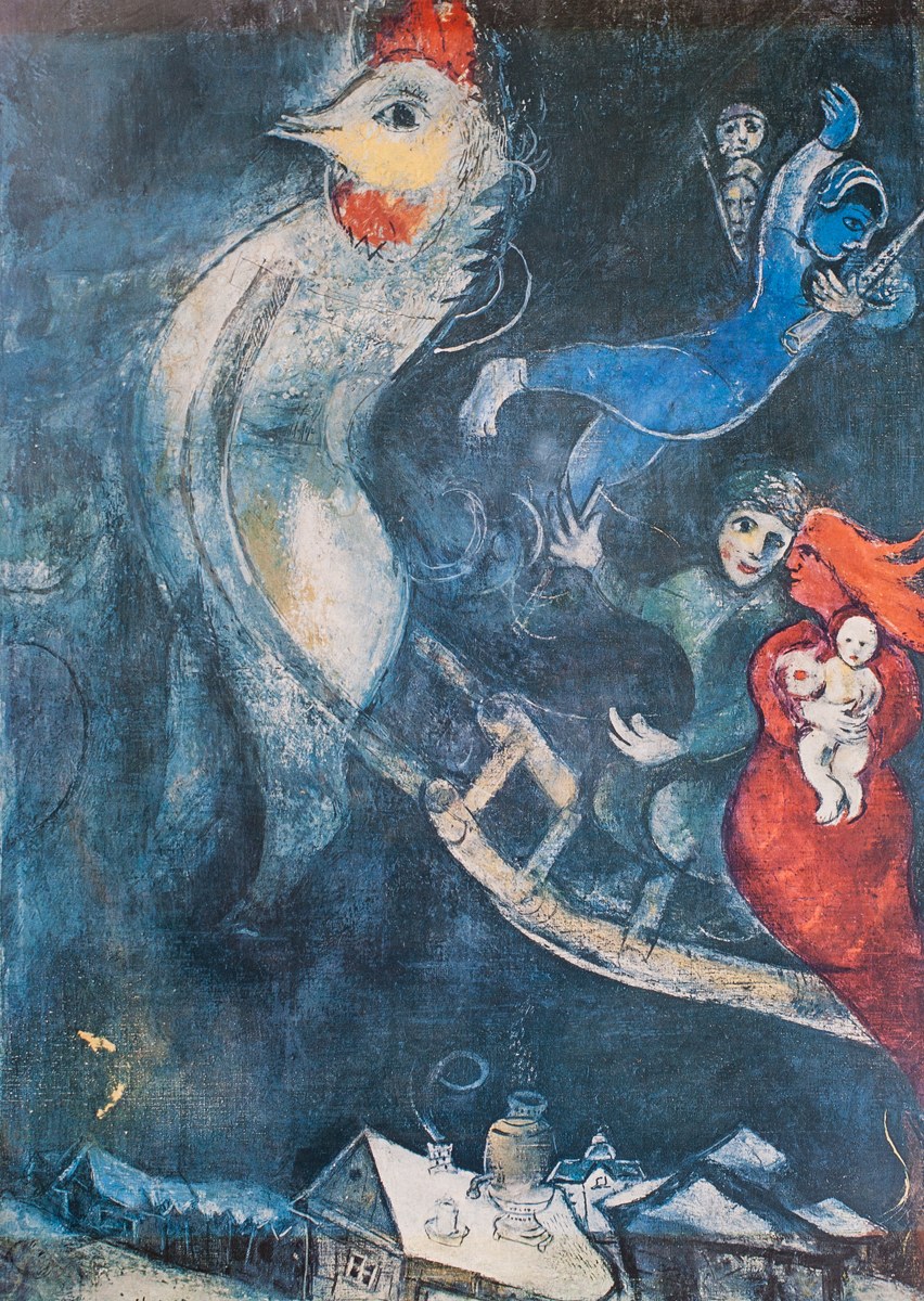 Marc CHAGALL (1887 - 1985), The Flying hors, 1945 - Aukcja internetowa ...