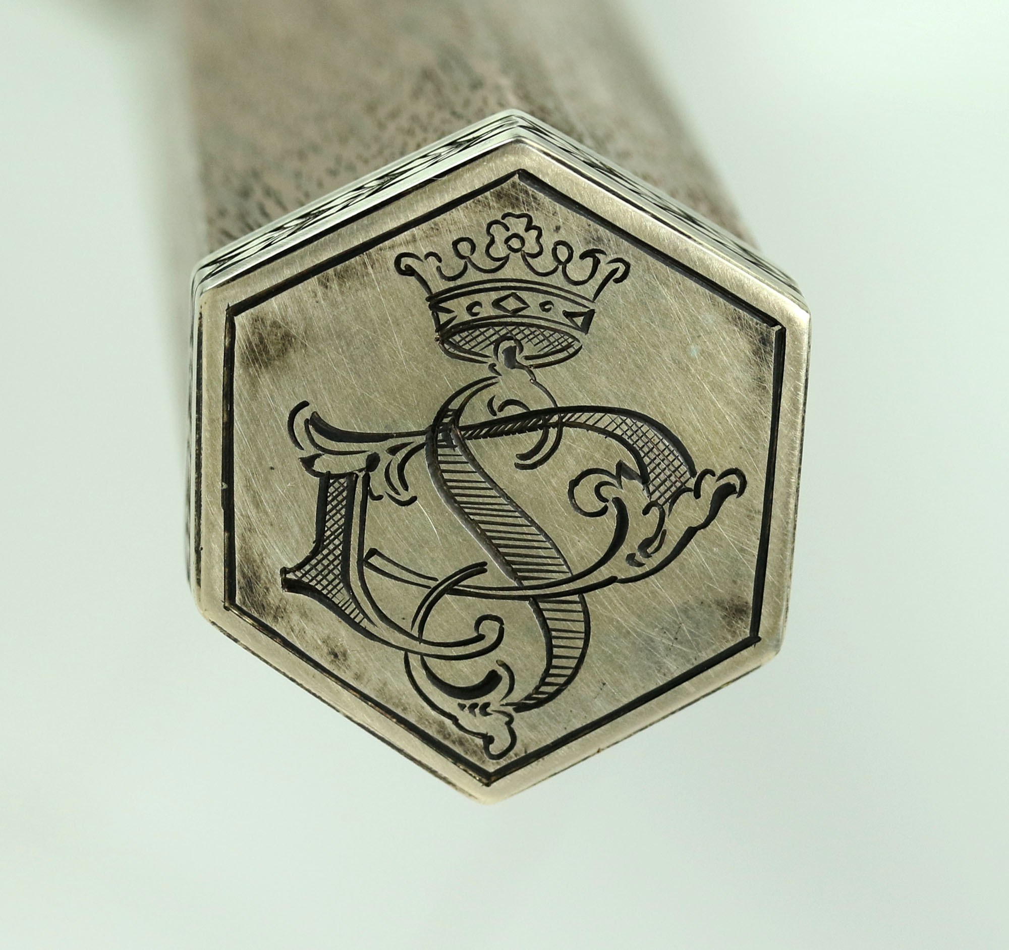 II RP, Piernacz - buzdygan honorowy, z dedykacją dla płk. Piotra ...