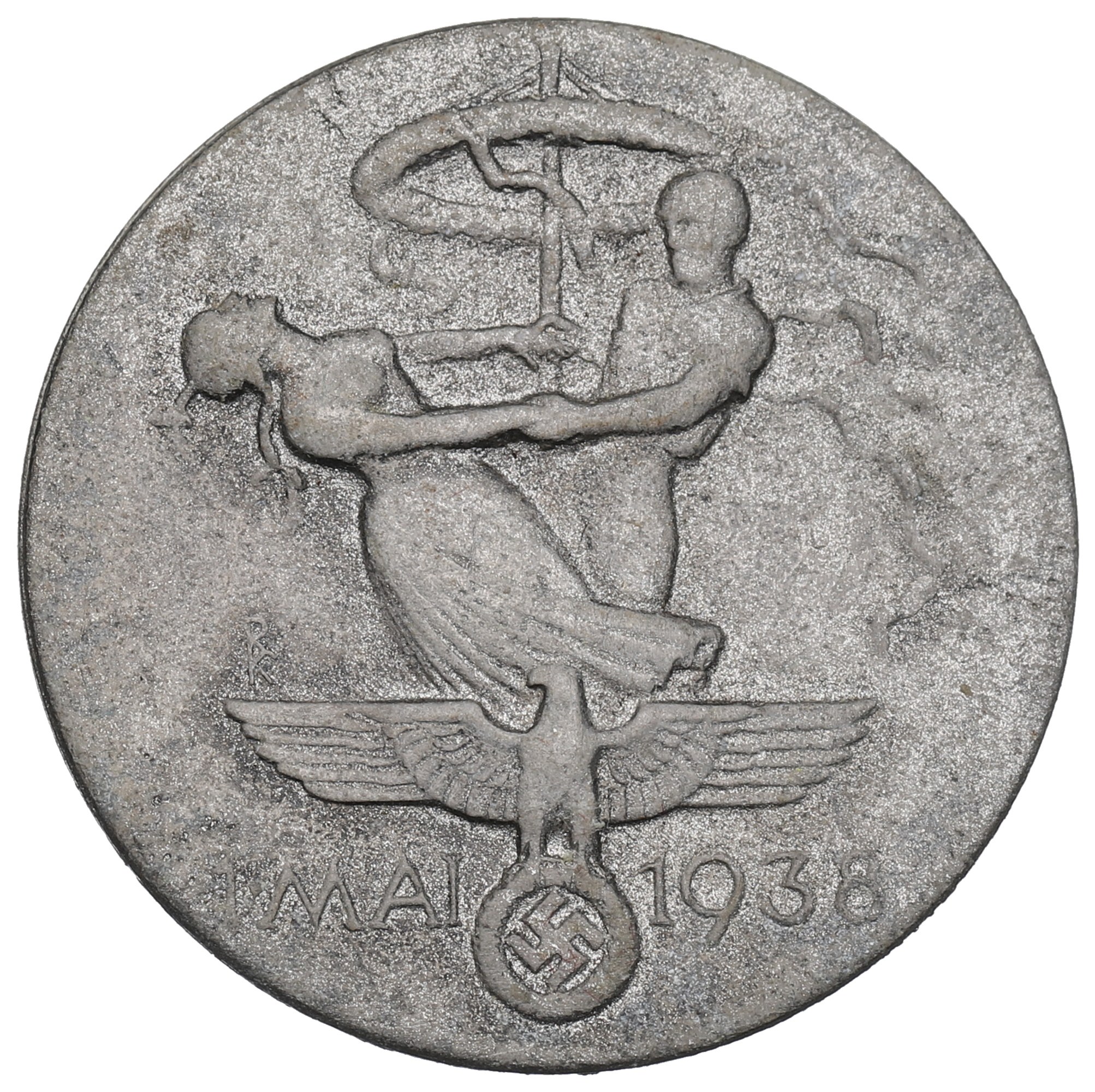 Niemcy, III Rzesza, Odznaka Święto Pracy 1938 - Aukcja internetowa ...