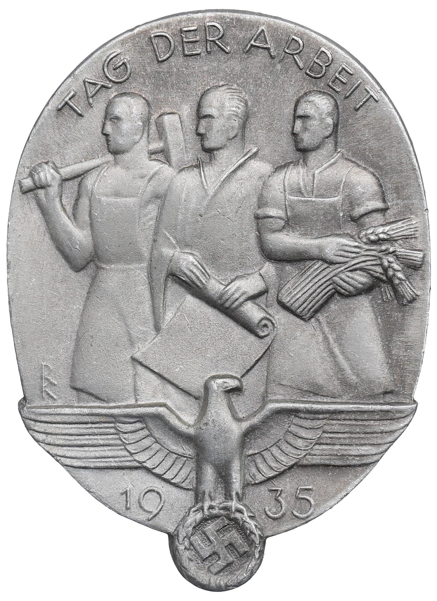 Niemcy, III Rzesza, Odznaka Święto Pracy 1935 - Aukcja internetowa ...