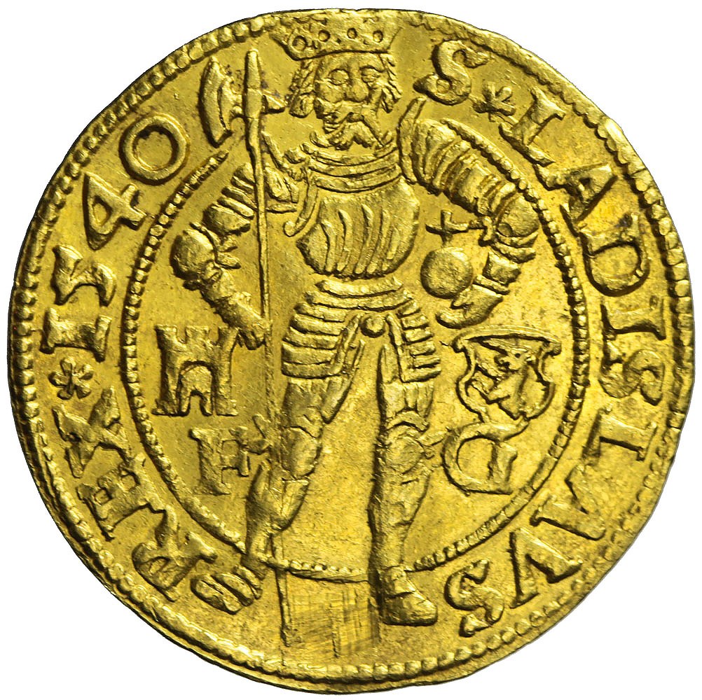 Siedmiogród, Jan Zapolya, Goldgulden 1540, Klausenburg, rzadki - Aukcja ...