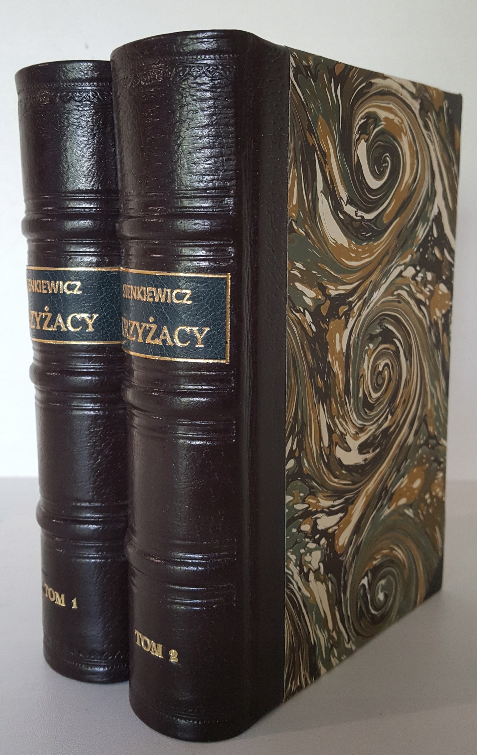 SIENKIEWICZ Henryk - KRZYŻACY Tom I-IV Wydanie pierwsze - Aukcja internetowa / Licytacja online ...