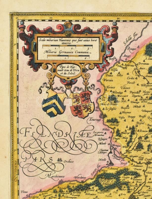 Nobilis Hannoniae comitatus Descriptio Auctore Jacob Surhonio Montano ...