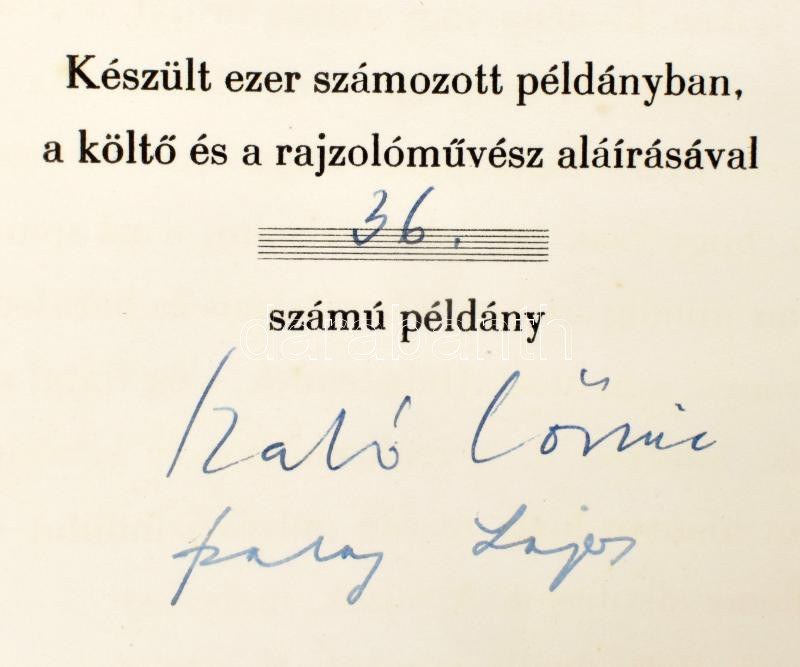 Szabó Lőrinc - Szalay Lajos: Tizenkét vers - Tizenkét rajz. Bp., 1943 ...