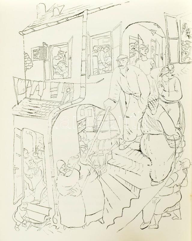 Szabó Lőrinc - Szalay Lajos: Tizenkét vers - Tizenkét rajz. Bp., 1943 ...