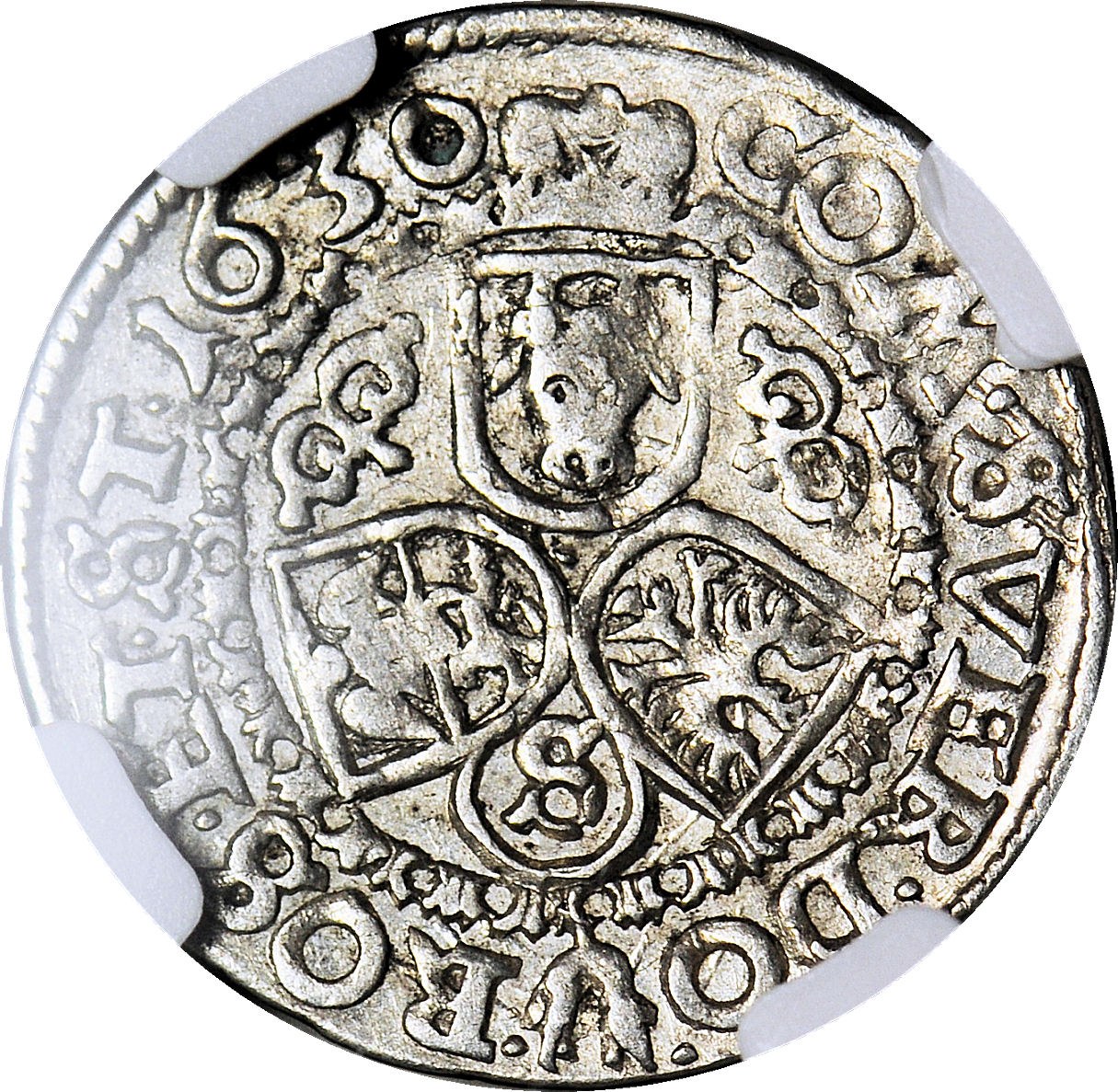 Śląsk, Księstwo Żagańskie, Albert z Wallenstein, 3 krajcary 1630, S ...