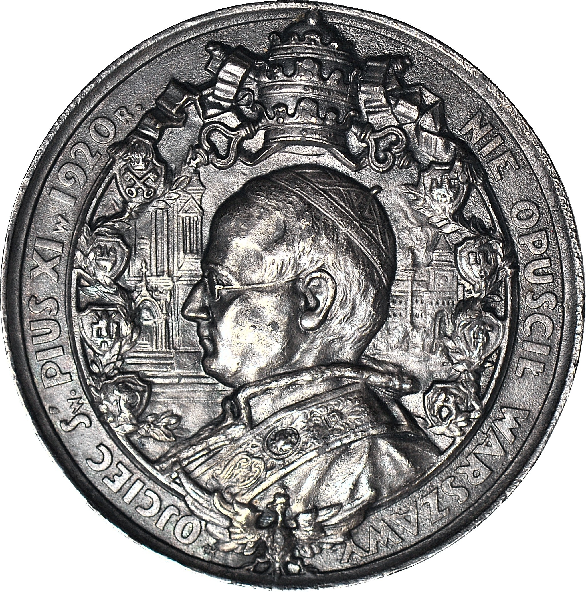 Medal, 10-ta rocznica Cudu nad Wisłą, 1930, późniejsze wykonanie - Aukcja internetowa ...