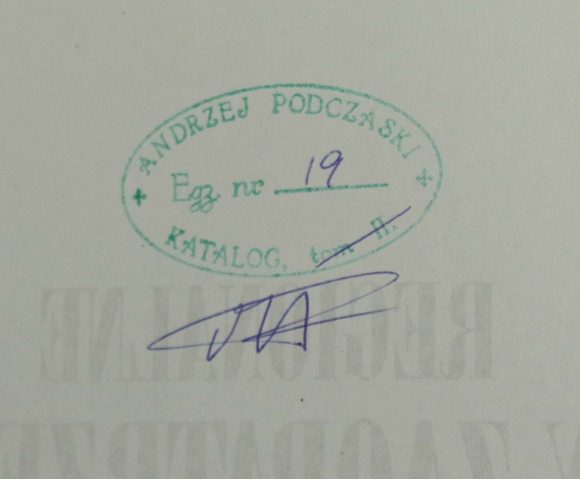 A. Podczaski, Regionalne Karty Zaopatrzeniowe. Nakład 20 egz. (12 ...