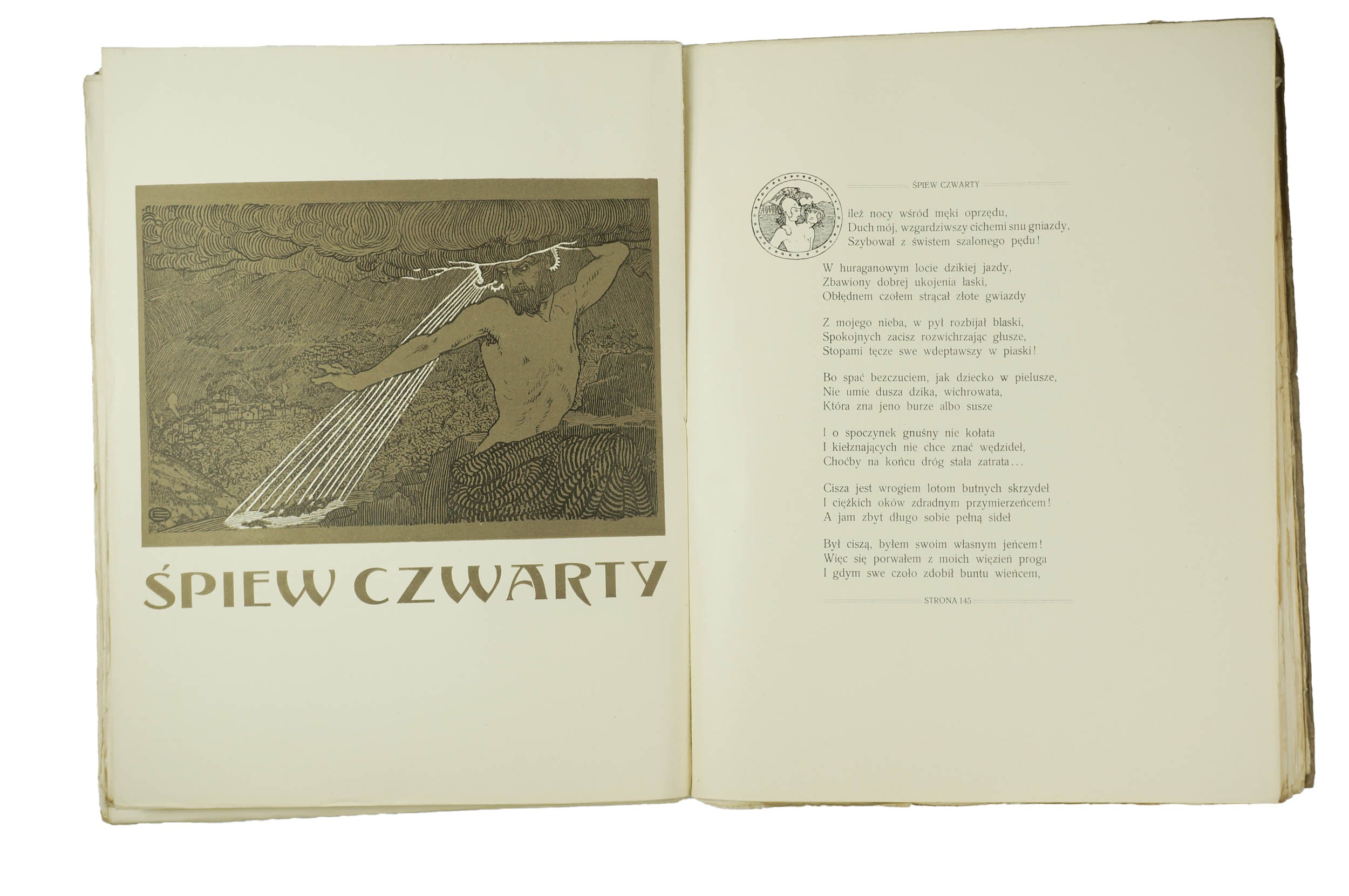 STAFF Leopold - Mistrz Twardowski Pięć śpiewów o czynie, 5 cynkografii ...