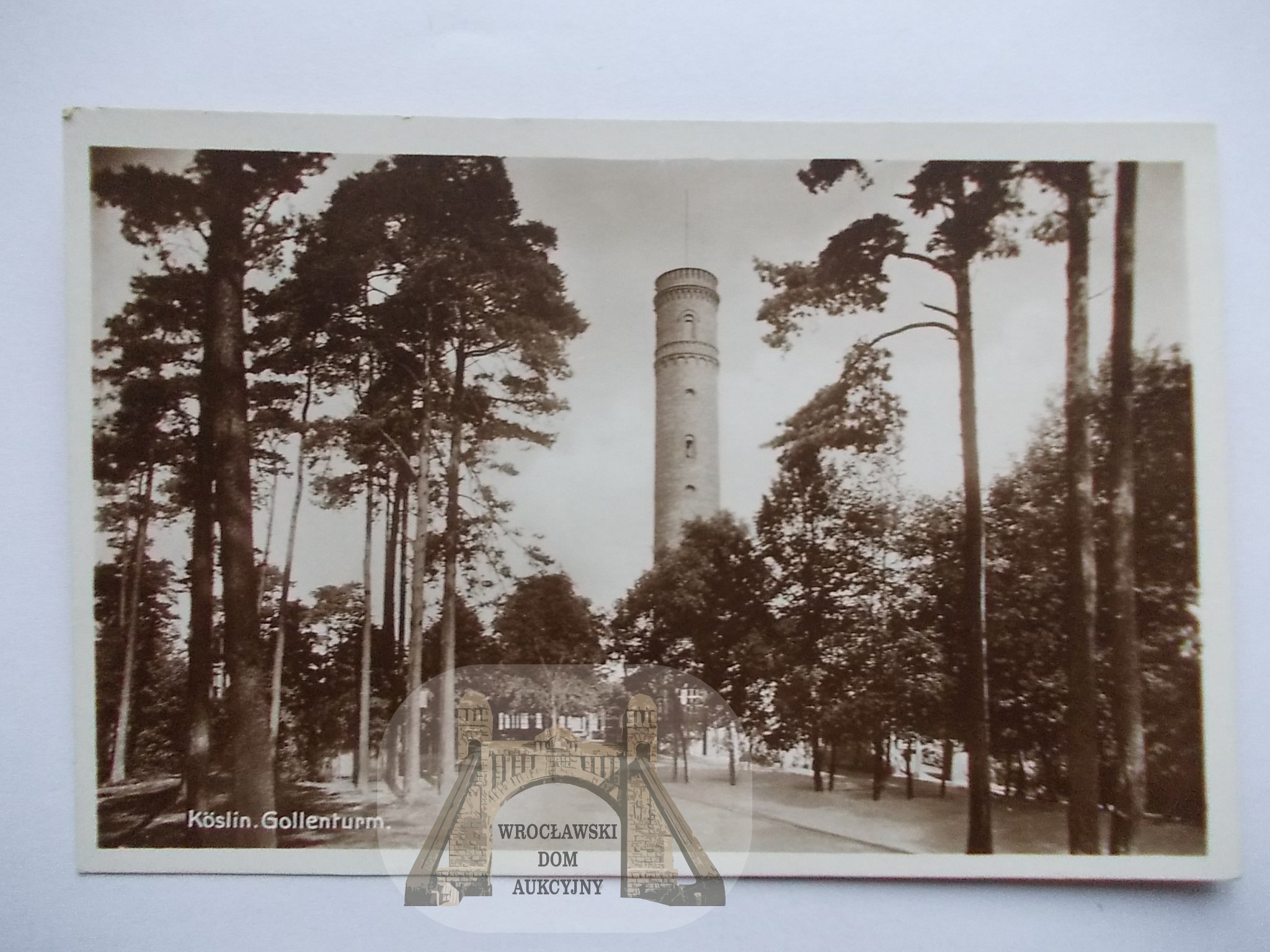 Koszalin, Koslin, wieża widokowa, ok. 1925 - Aukcja internetowa ...
