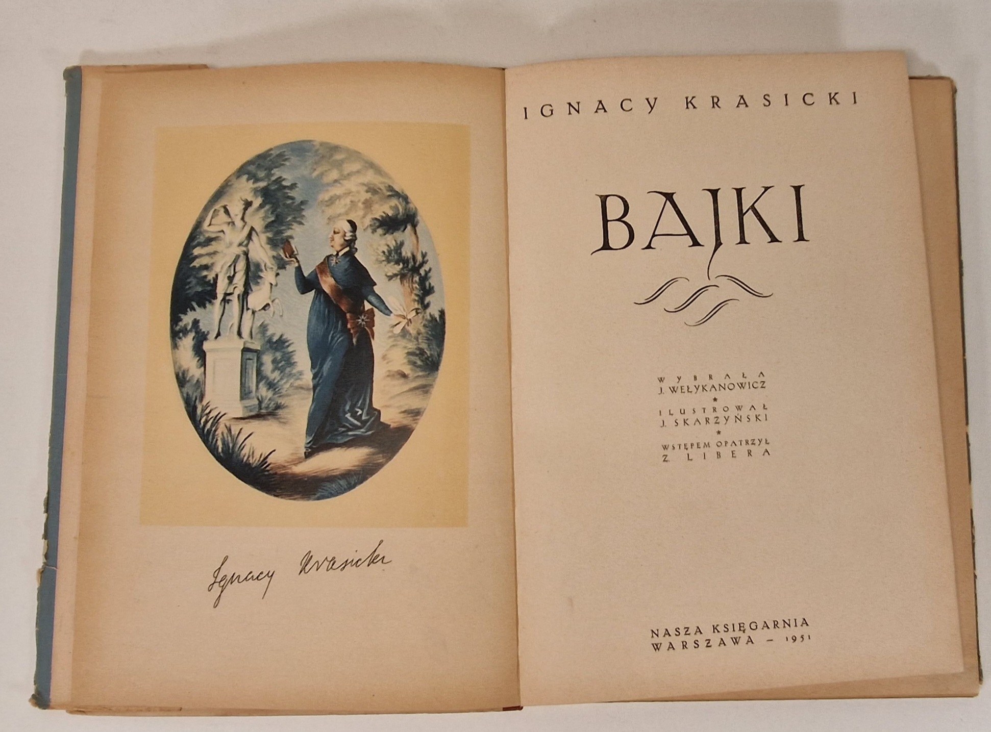 KRASICKI Ignacy - Bajki Ilustracje Skarżyński - Aukcja internetowa ...