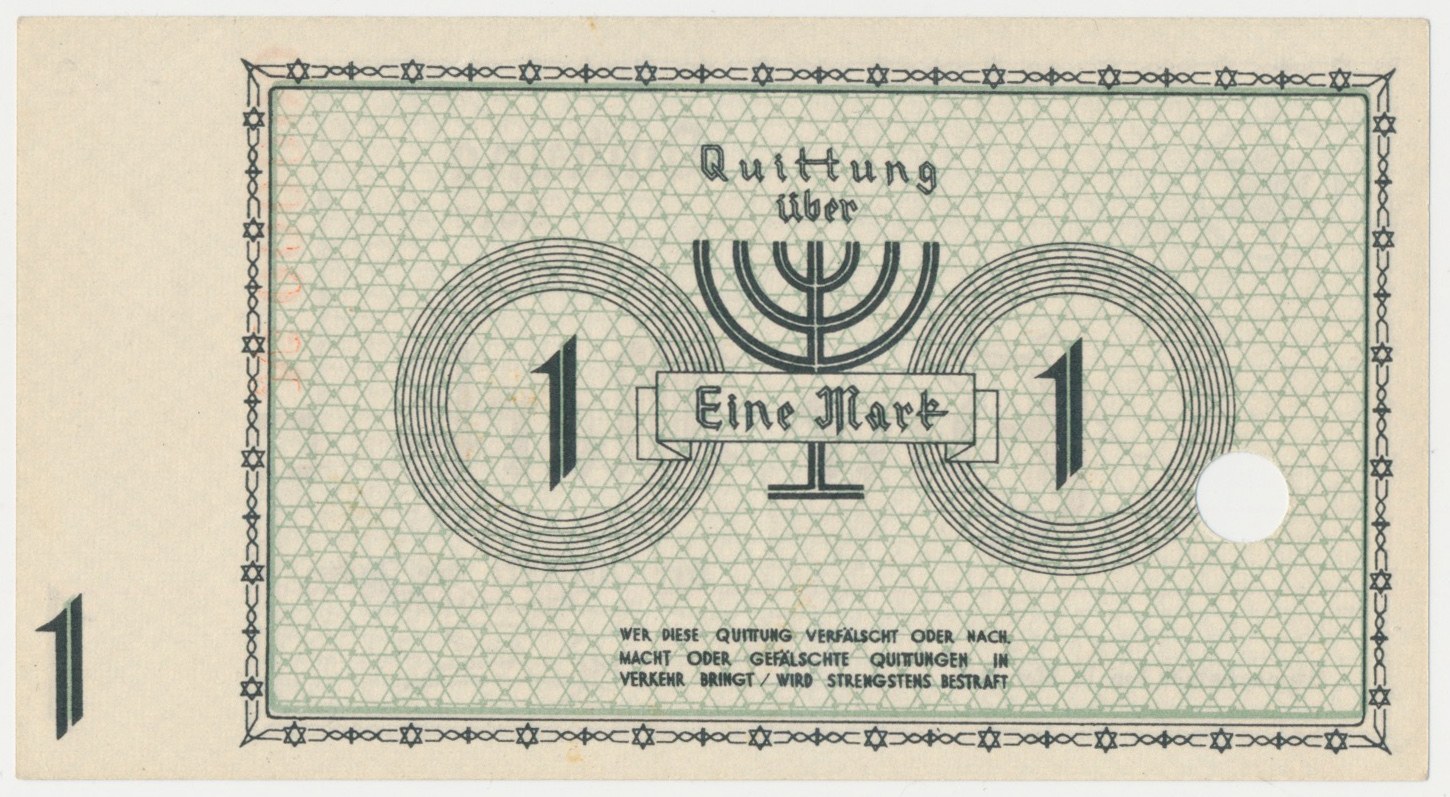 Getto w Łodzi, 1 marka 1940 - WZÓR - 000000 - Aukcja internetowa ...