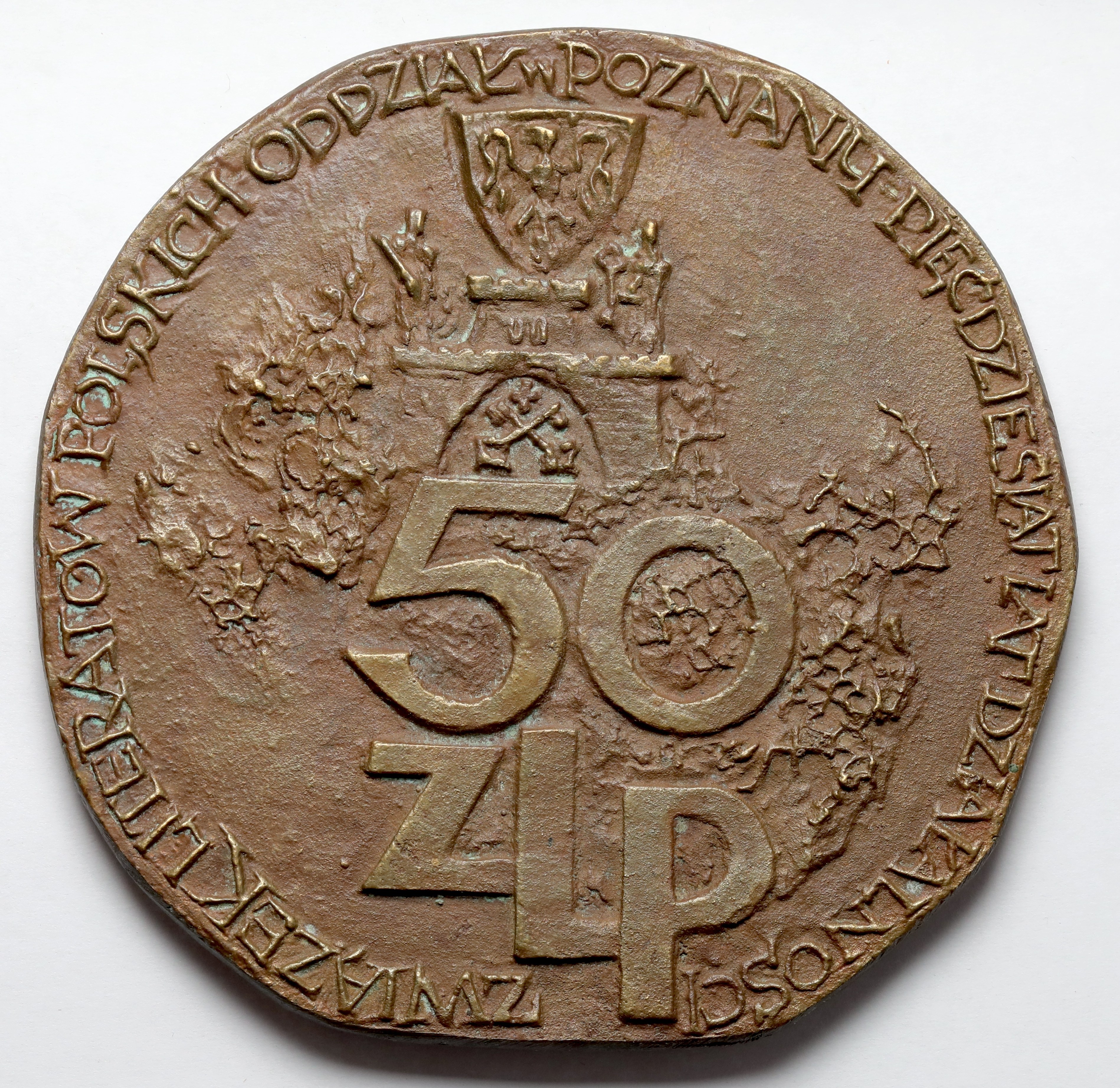 Stasiński, Medal 50 lat ZLP Oddział w Poznaniu 1971 (OPUS 481) - Aukcja ...
