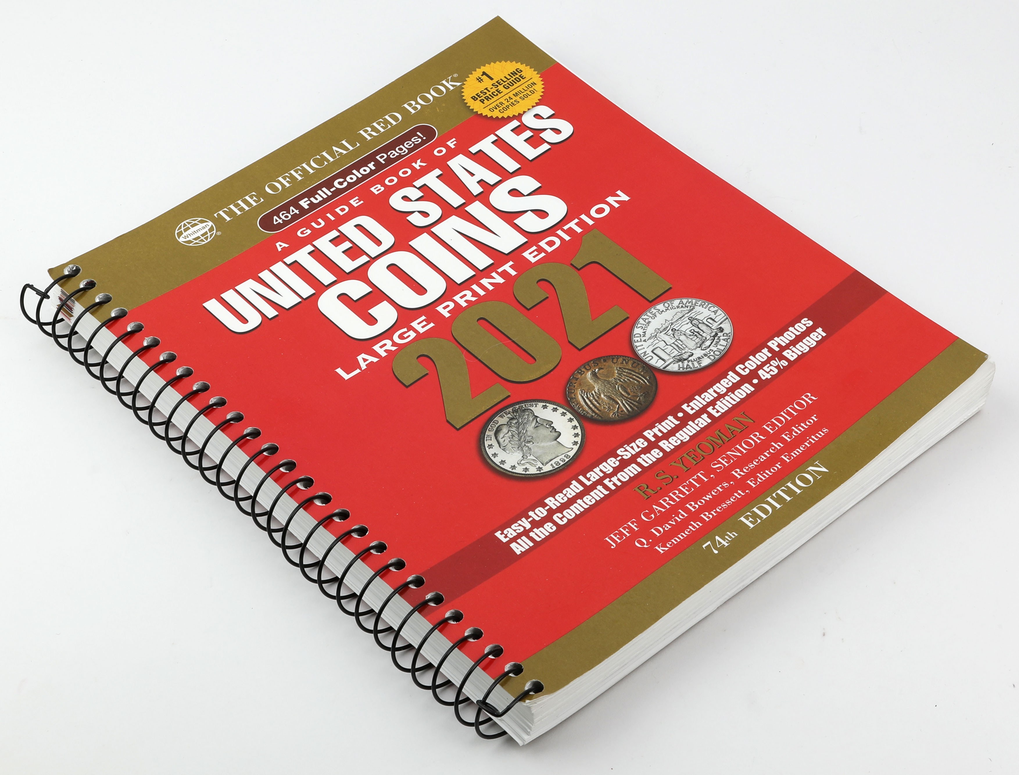 The Red Book 2021: A Guide Book of United States Coins, Large print ...