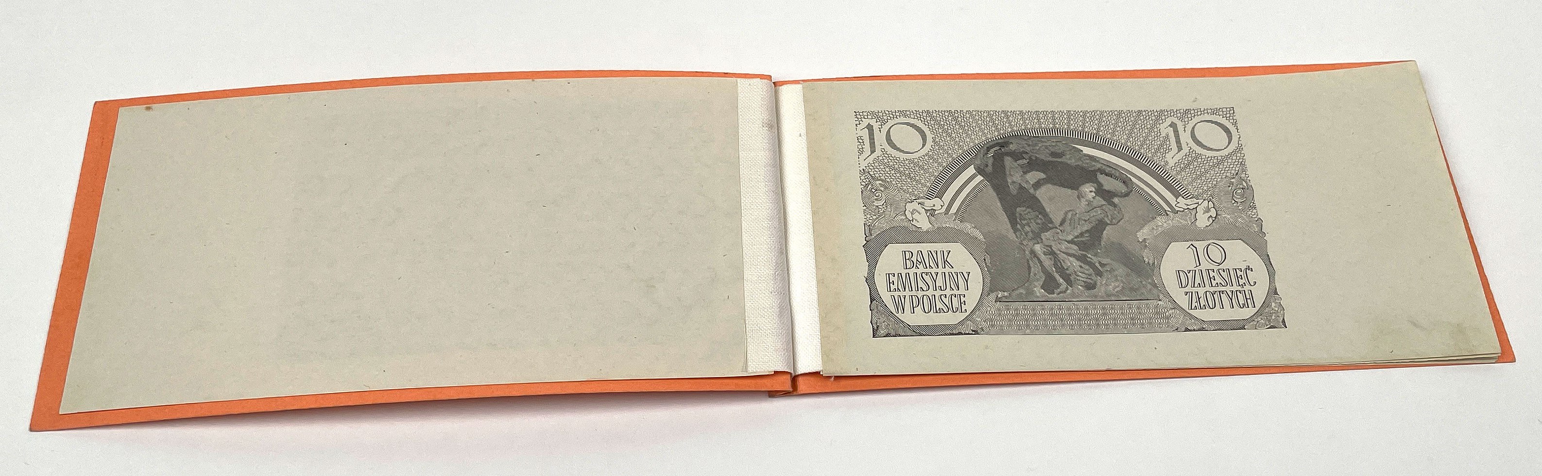 Książeczka DRUKÓW PRÓBNYCH 10 złotych 1940 - Online auction / Online bidding - Price - OneBid