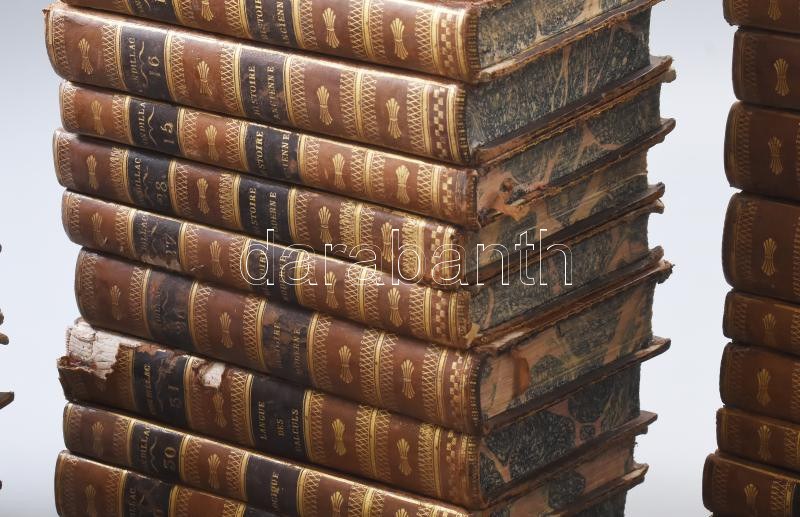 Condillac, Etienne Bonnot de: Oeuvres Completes de Condillac 1-31 kötet ...