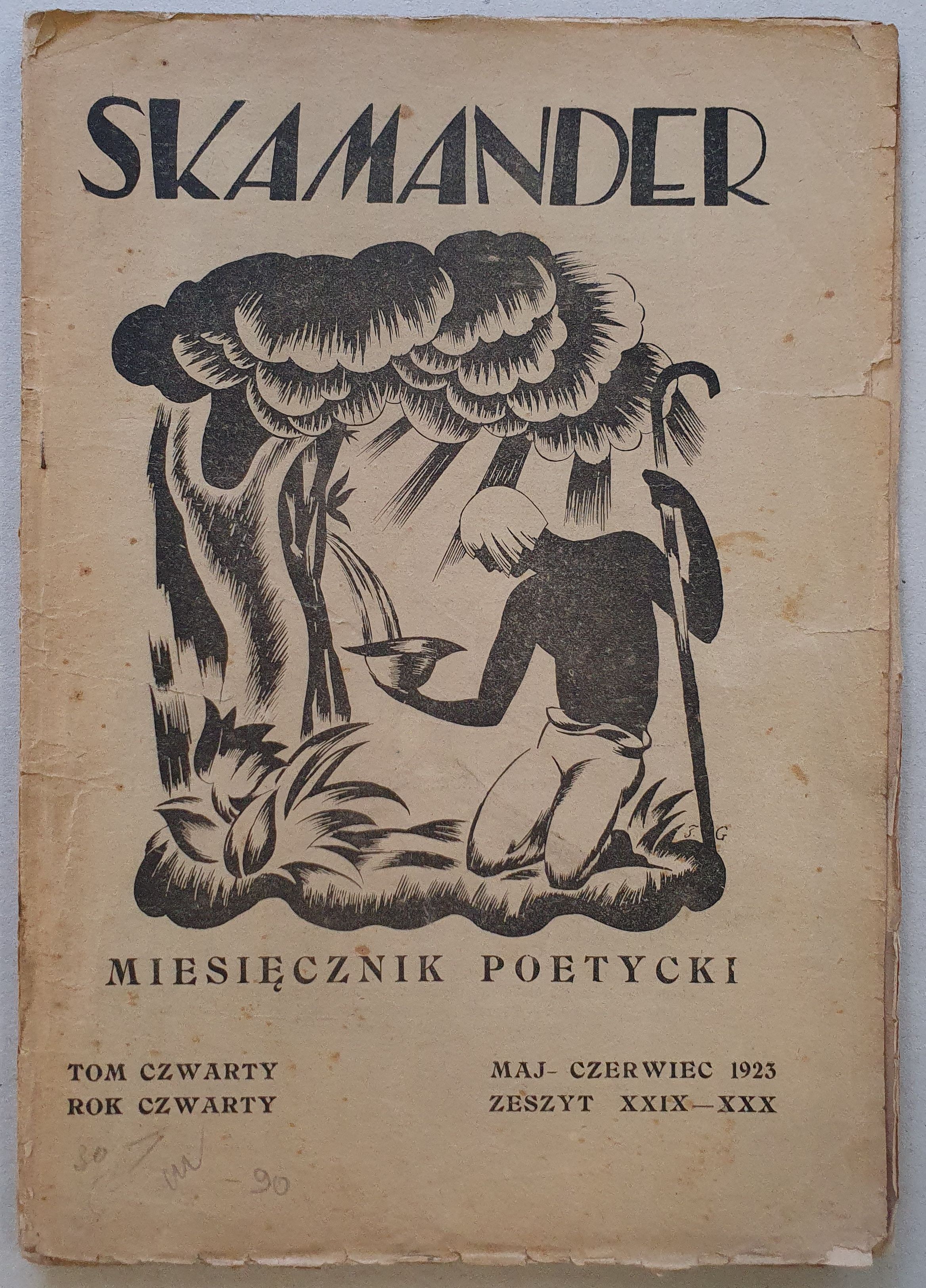 Skamander. R.1923 z.29/30 /Wierzyński, Słonimski, Lechoń, Tuwim ...