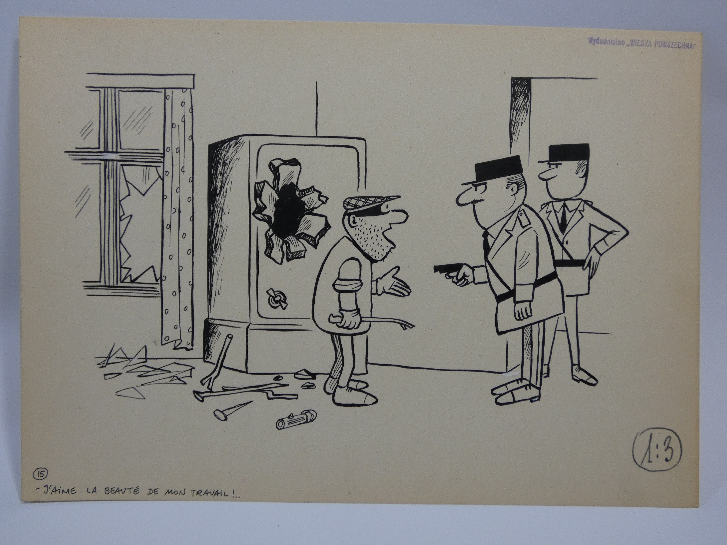 MIKLASZEWSKI Gwidon (1912-1999) J'AIME LA BEAUTE DE MON TRAVAIL ...