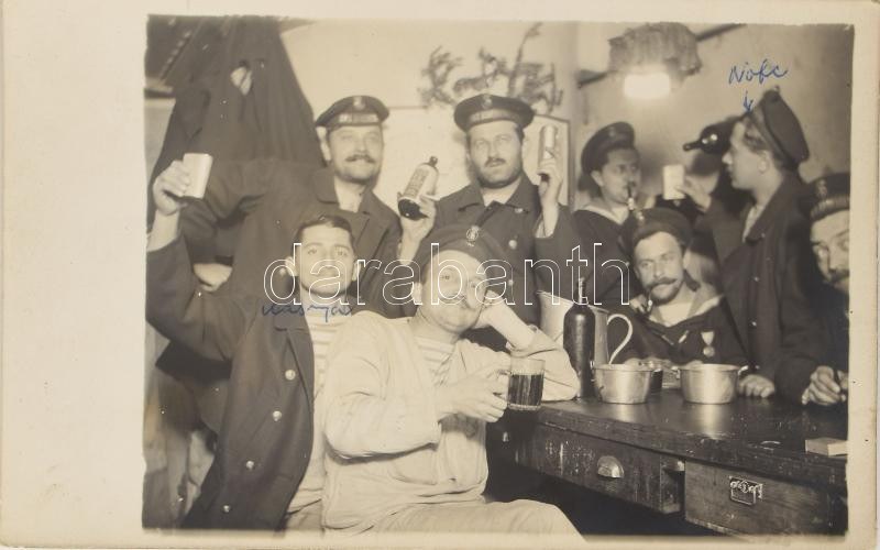 ok. 1916 Az S.M.S. Babenberg osztrák-magyar Habsburg-osztályú pre ...