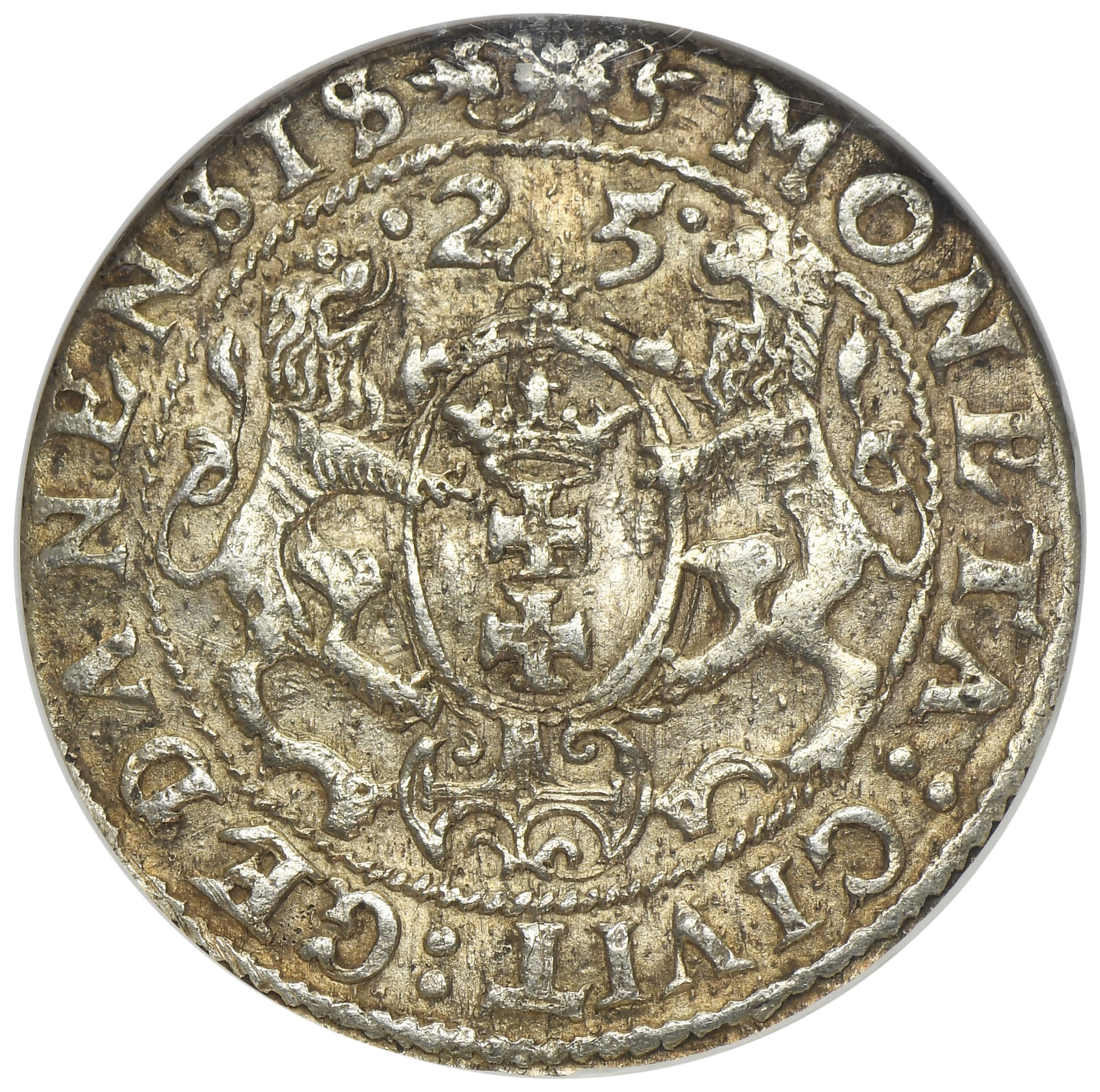 Zygmunt III Waza, Ort Gdańsk 1625 - P: - NGC AU55 - Aukcja internetowa ...