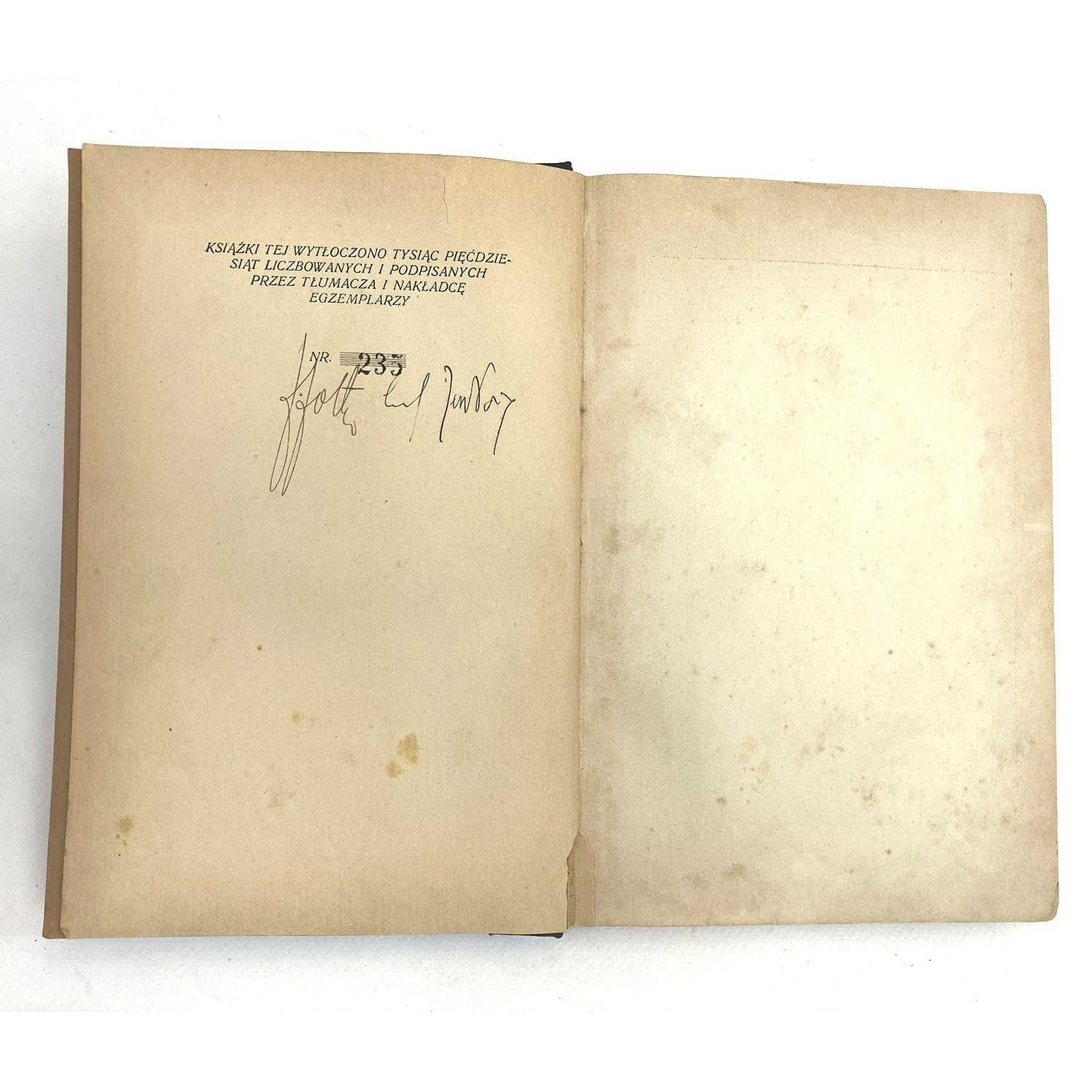 Goethe Johann Wolfgang - Faust. Tragedii część pierwsza. AUTOGRAF EMILA ...