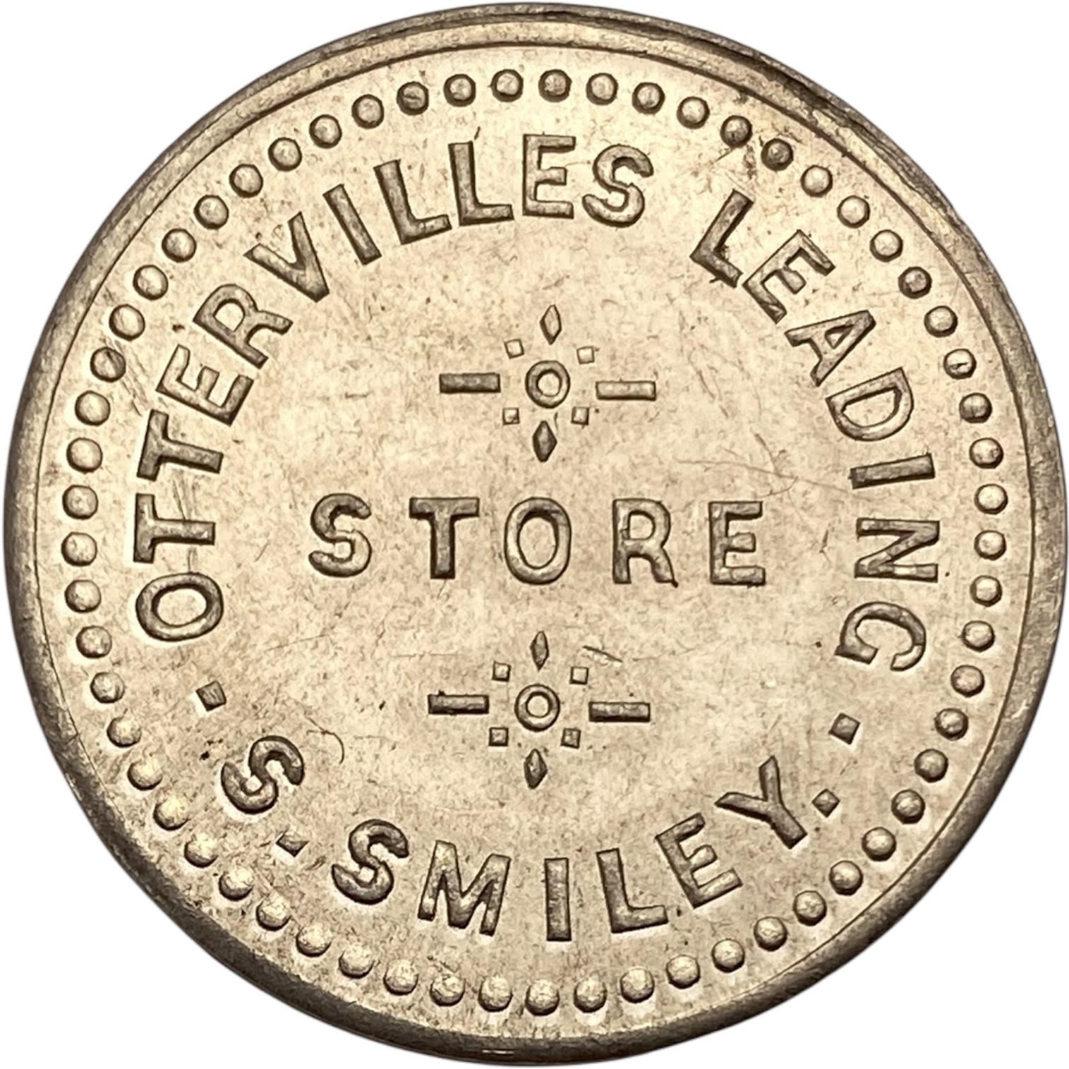 Kanada Otterville Ontario 25 Cent S. Smiley Merchant Token 764-A-C ...