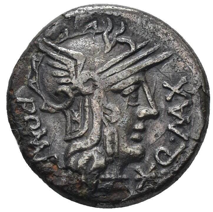 Q. Fabius Maximus, 127 p.n.e., denar AR - Aukcja internetowa ...