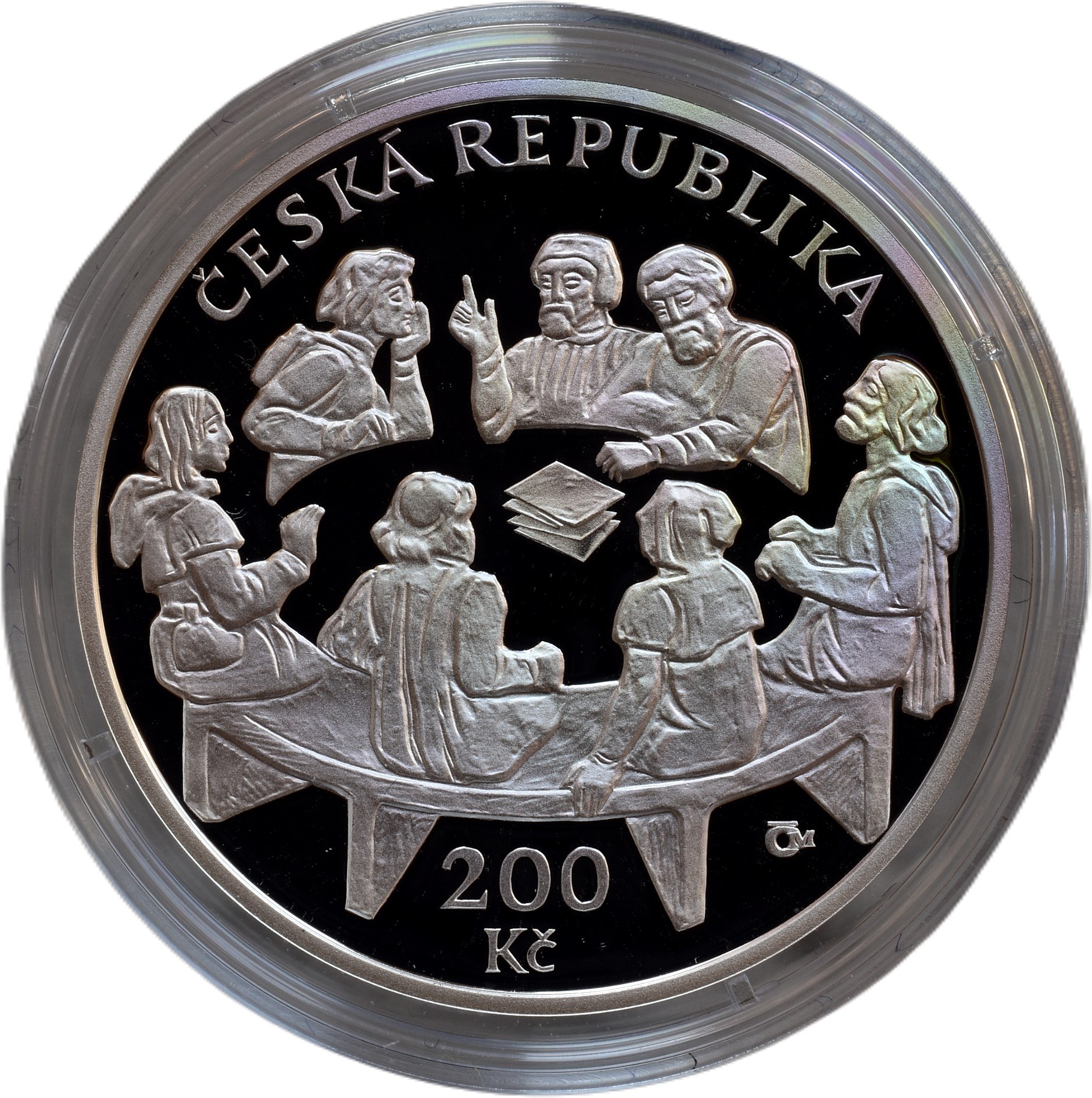 200 CZK 2020 600. rocznica publikacja czterech artykułów praskich ...