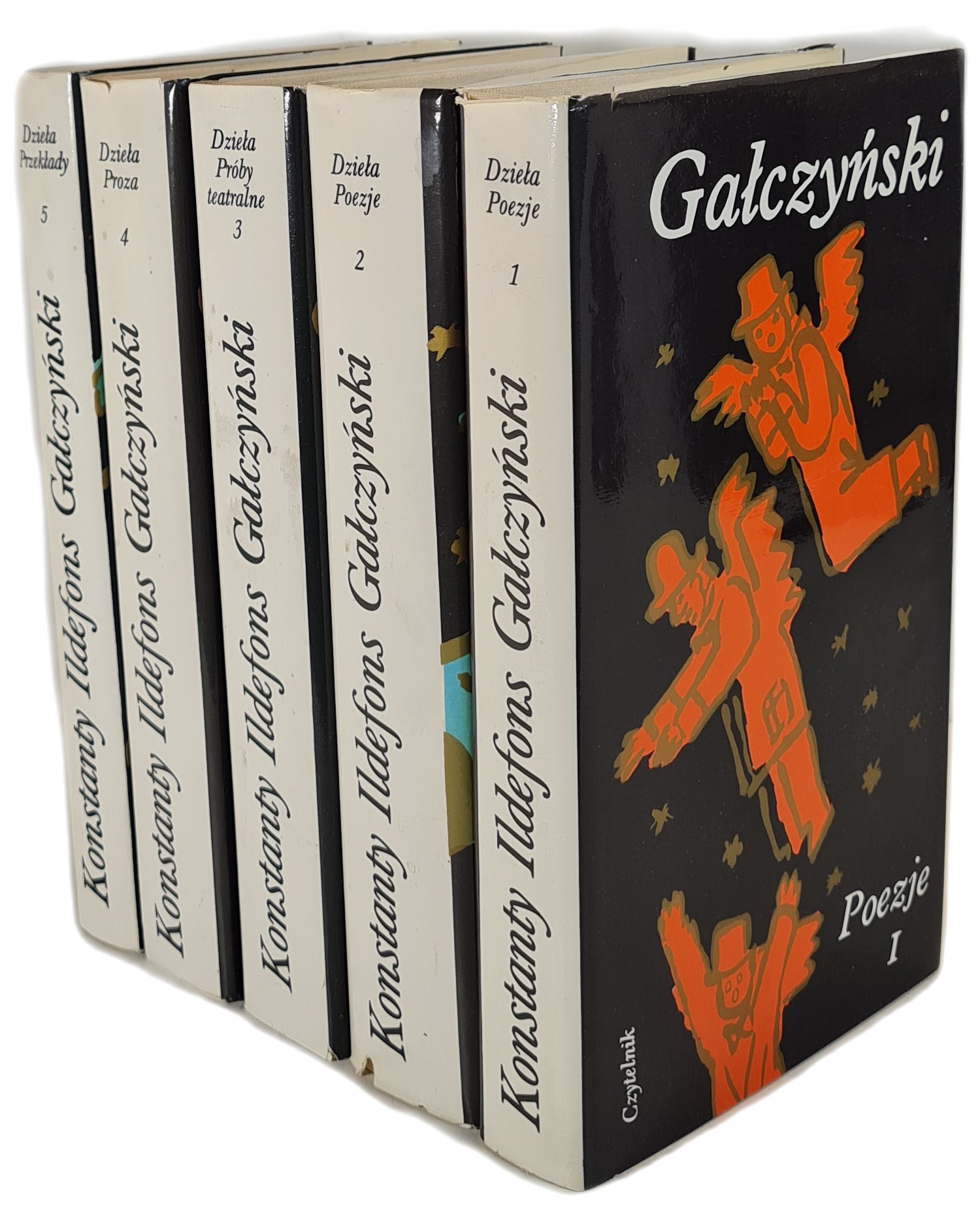 GAŁCZYŃSKI Konstanty Ildefons - DZIEŁA Tom I-V - Aukcja internetowa ...