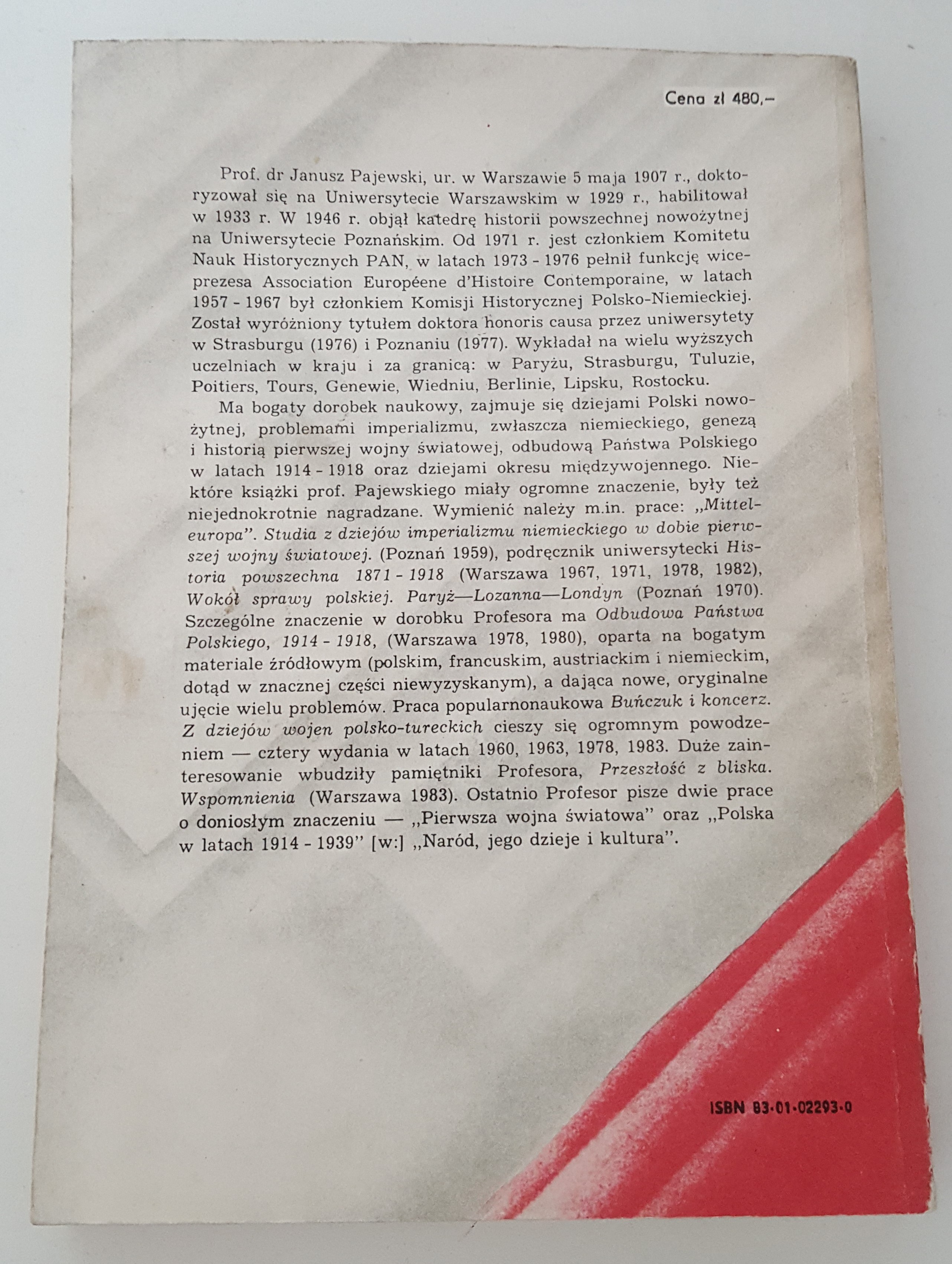 PAJEWSKI Janusz - ODBUDOWA PAŃSTWA POLSKIEGO 1914-1918 Ilustracje Mapy ...