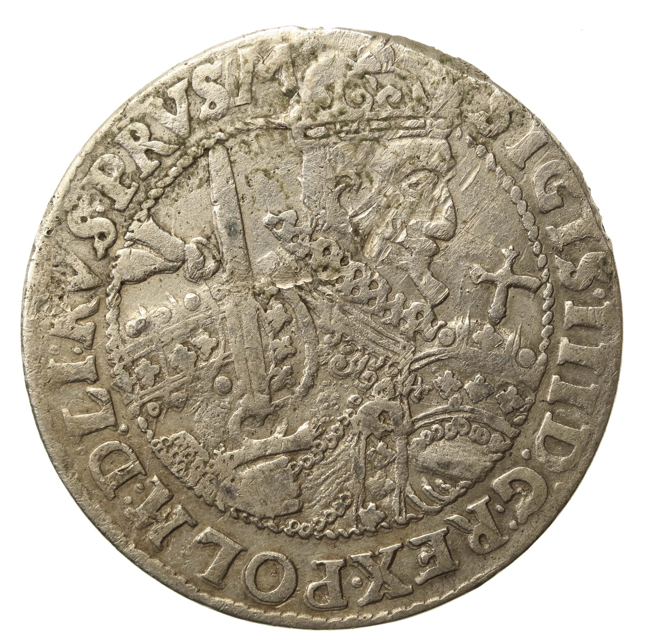 Zygmunt III Waza, Ort 1623, Bydgoszcz. Rogi jelenia! (673) - Aukcja ...