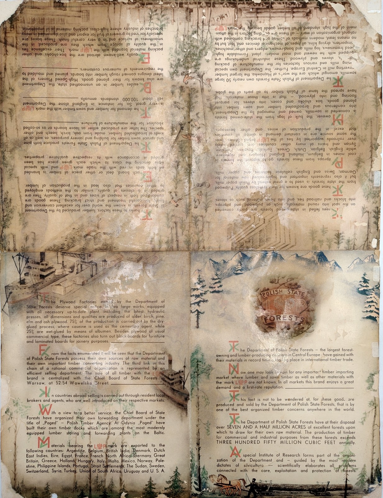 Hunting Map of the Polish Forests - Eliasz Kanarek, Tadeusz Lipski ...