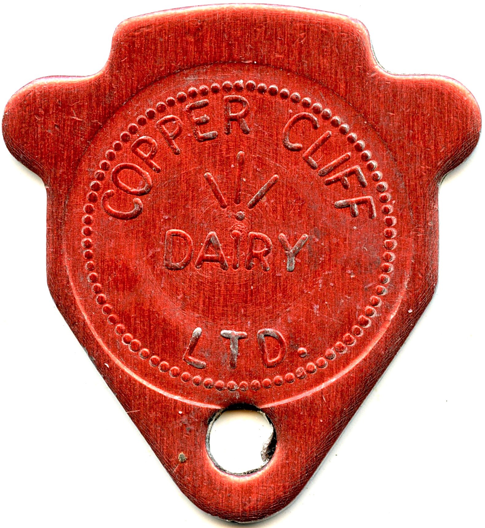 Canada Copper Cliff Sudbury Dist. Ontario. Dairy Token C-OD1980a ...