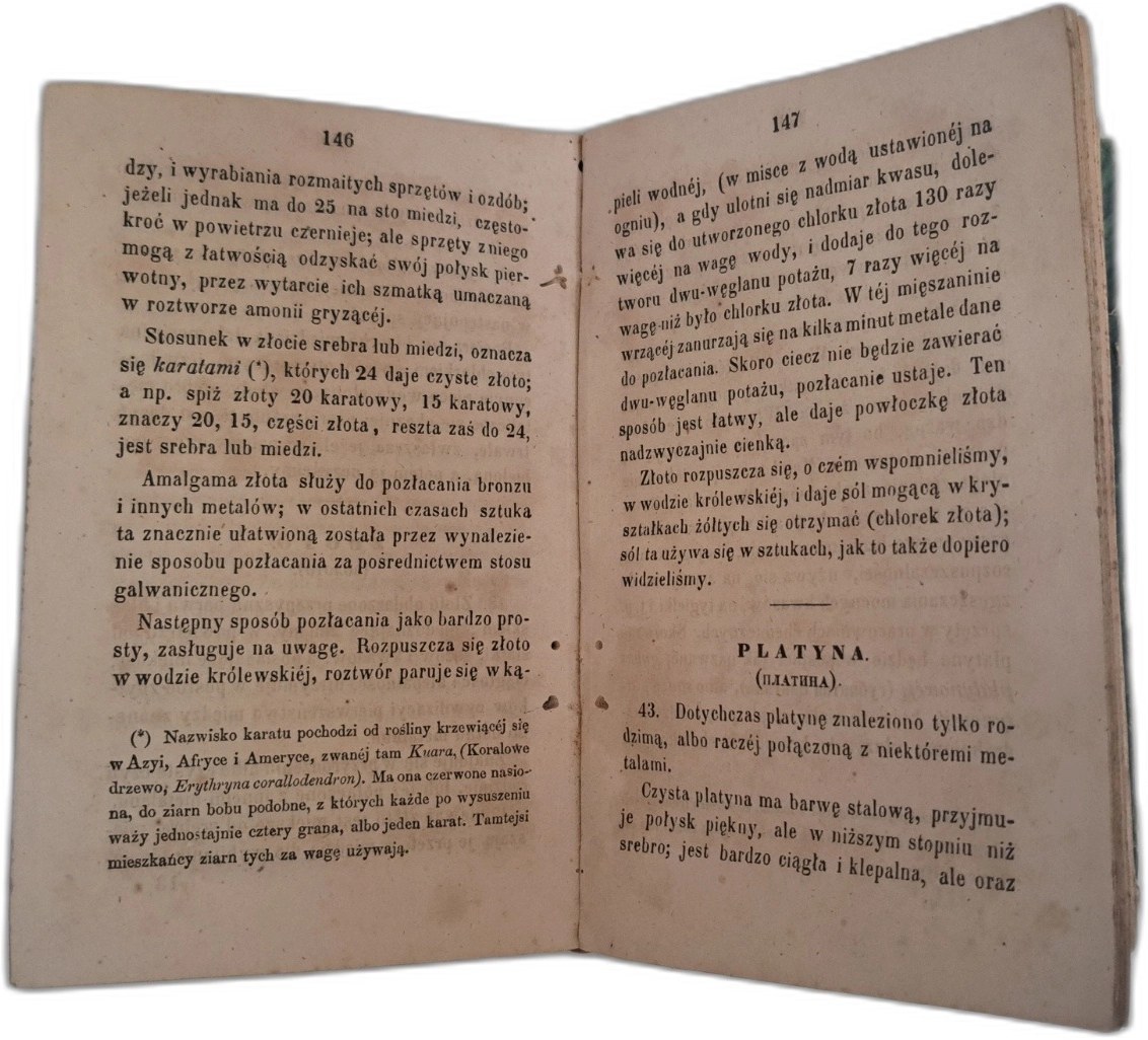 BEŁZA Józef - Krótki rys chemii: z dodaniem treściwego zastosowania jej do rolnictwa 1852 ...