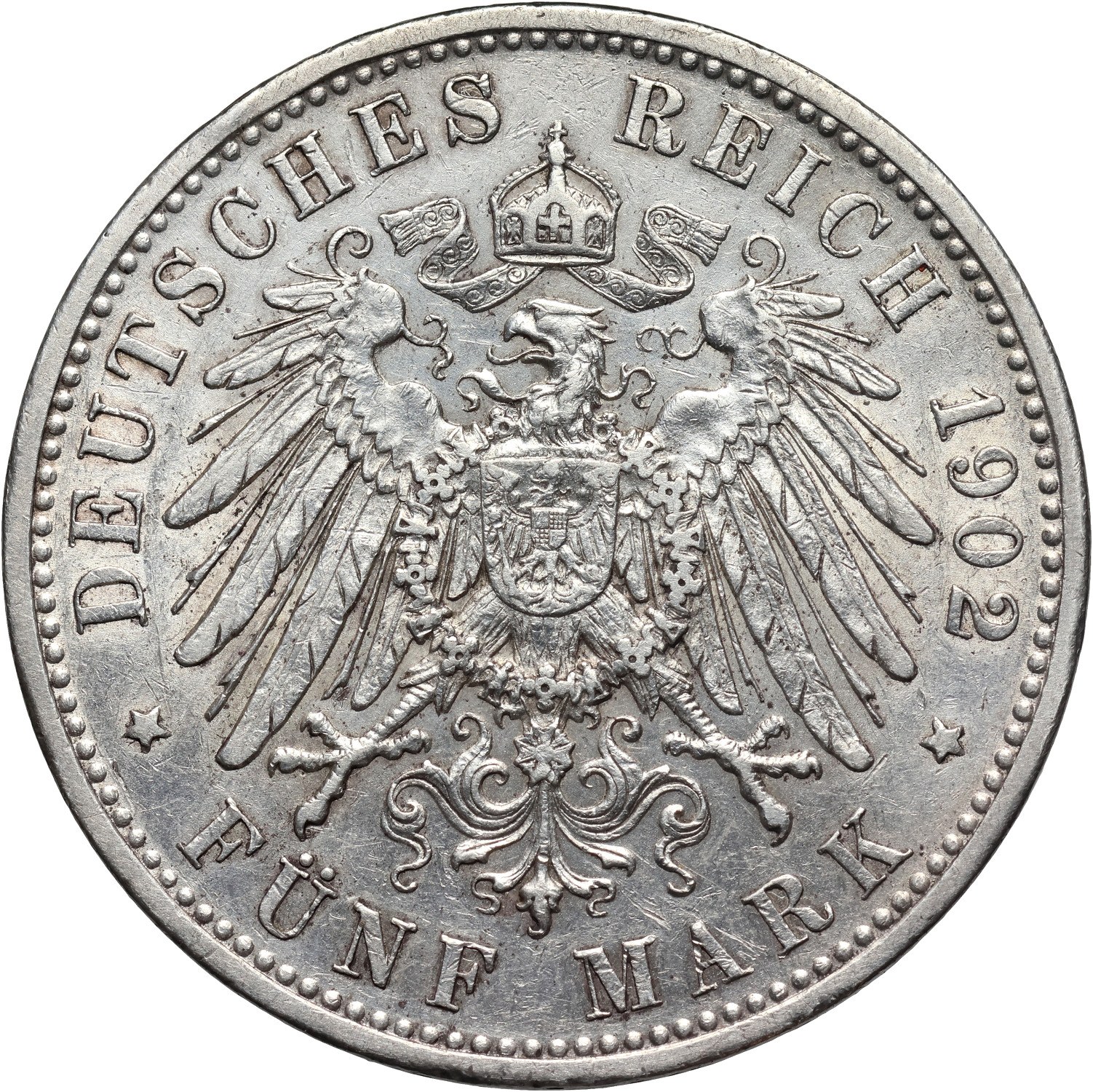 Niemcy, Bawaria, Otto, 5 marek 1902 D, Monachium - Aukcja internetowa ...