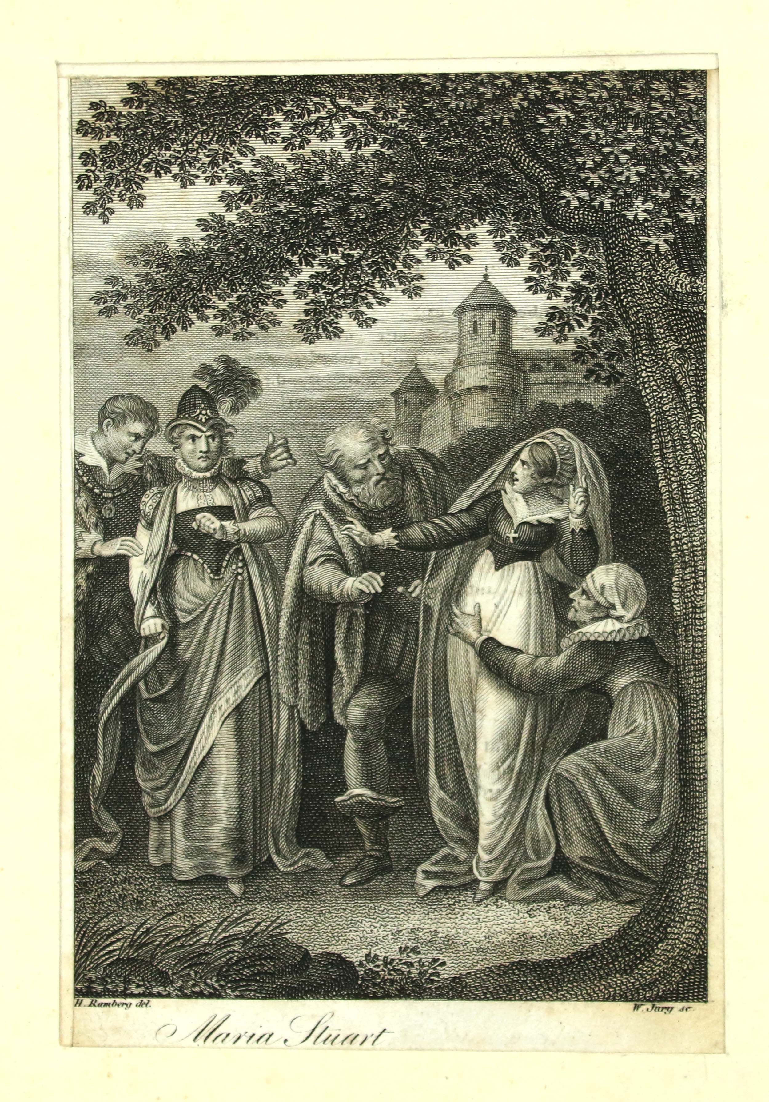 Johann Heinrich Ramberg - Maria Stuart, tryptyk (633) - Aukcja ...