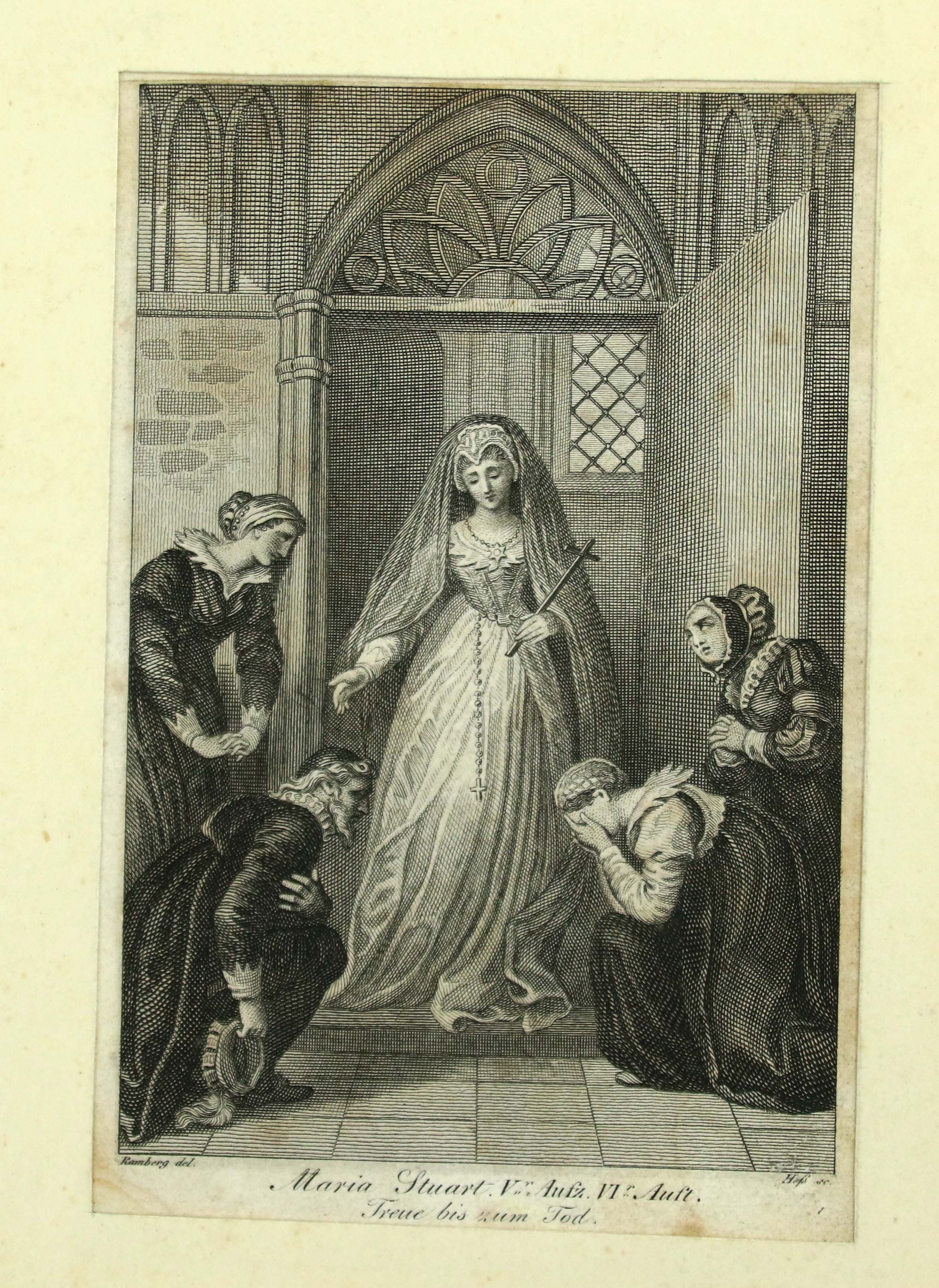 Johann Heinrich Ramberg - Maria Stuart, tryptyk (633) - Aukcja ...
